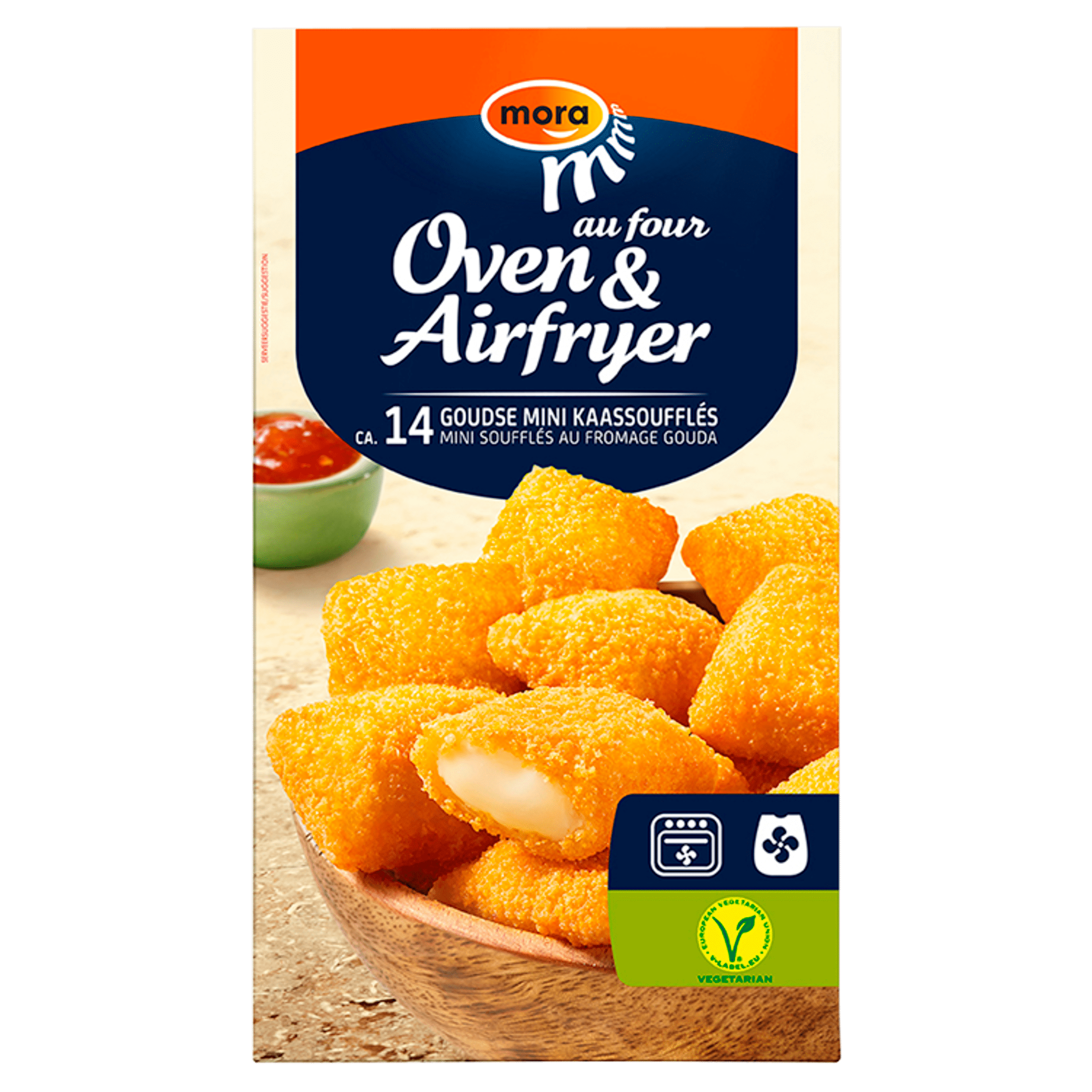 Mora Oven & Airfryer mini kaassouffle Per Doos 14 st