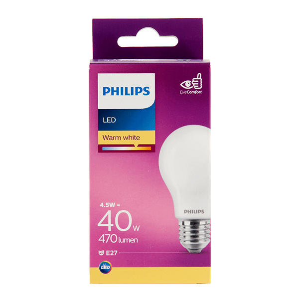 Philips LED bulb 40W E27 Per Bakje 1 st