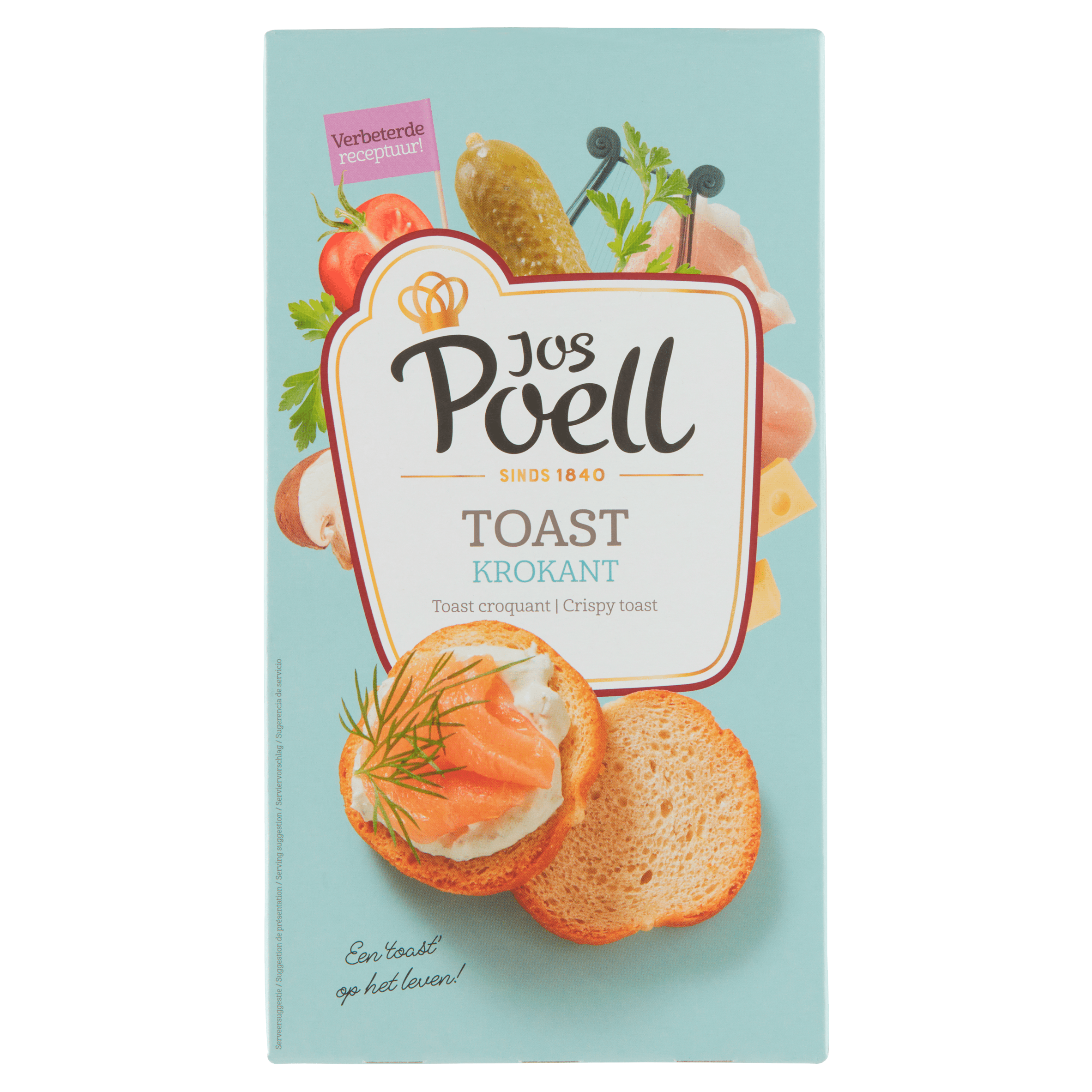 Jos Poell Toast krokant Per Doos 100 g