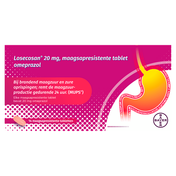 Losecosan Tabletten 20 mg Per Doos 14 st
