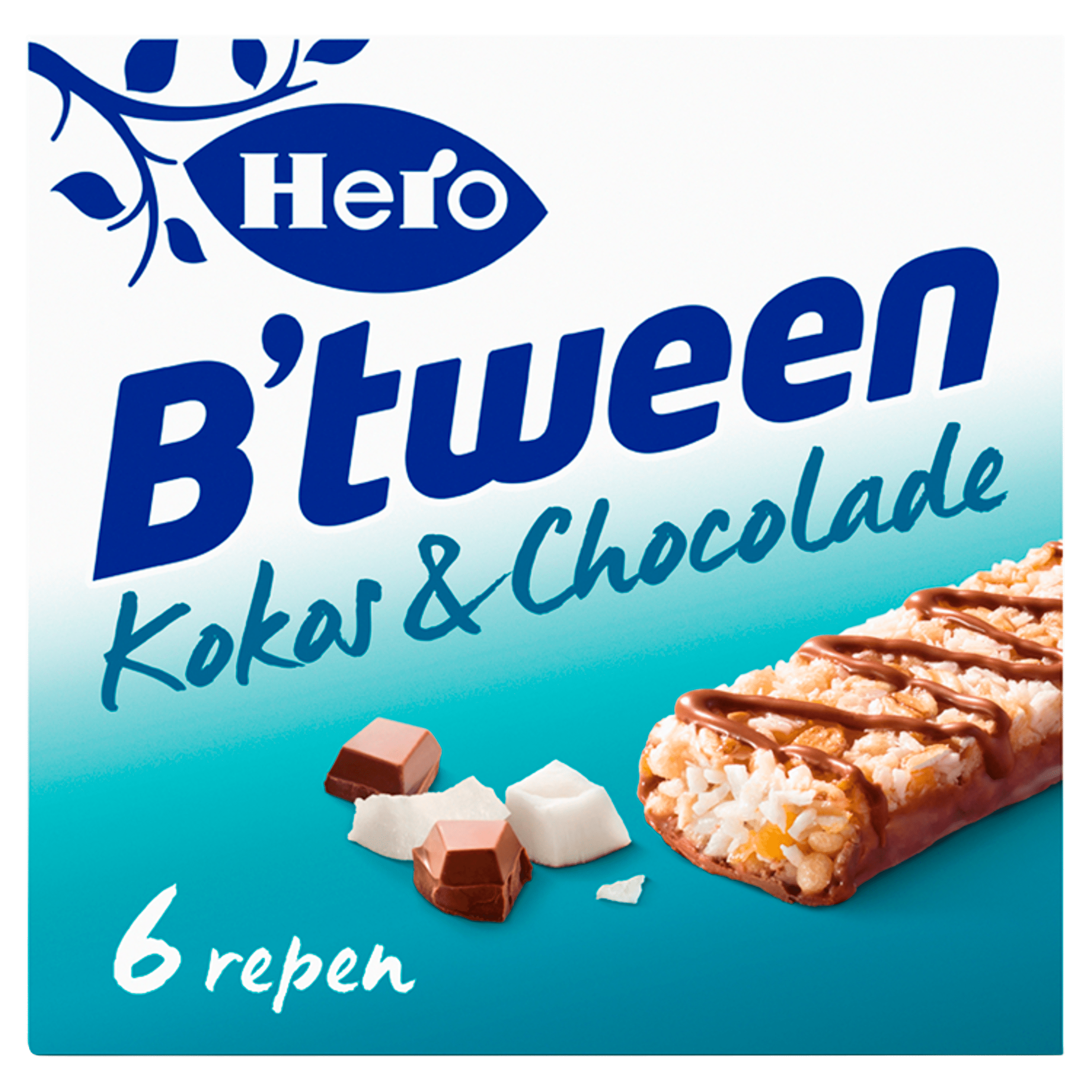 Hero B'tween kokos granenreep Per Doos 150 g