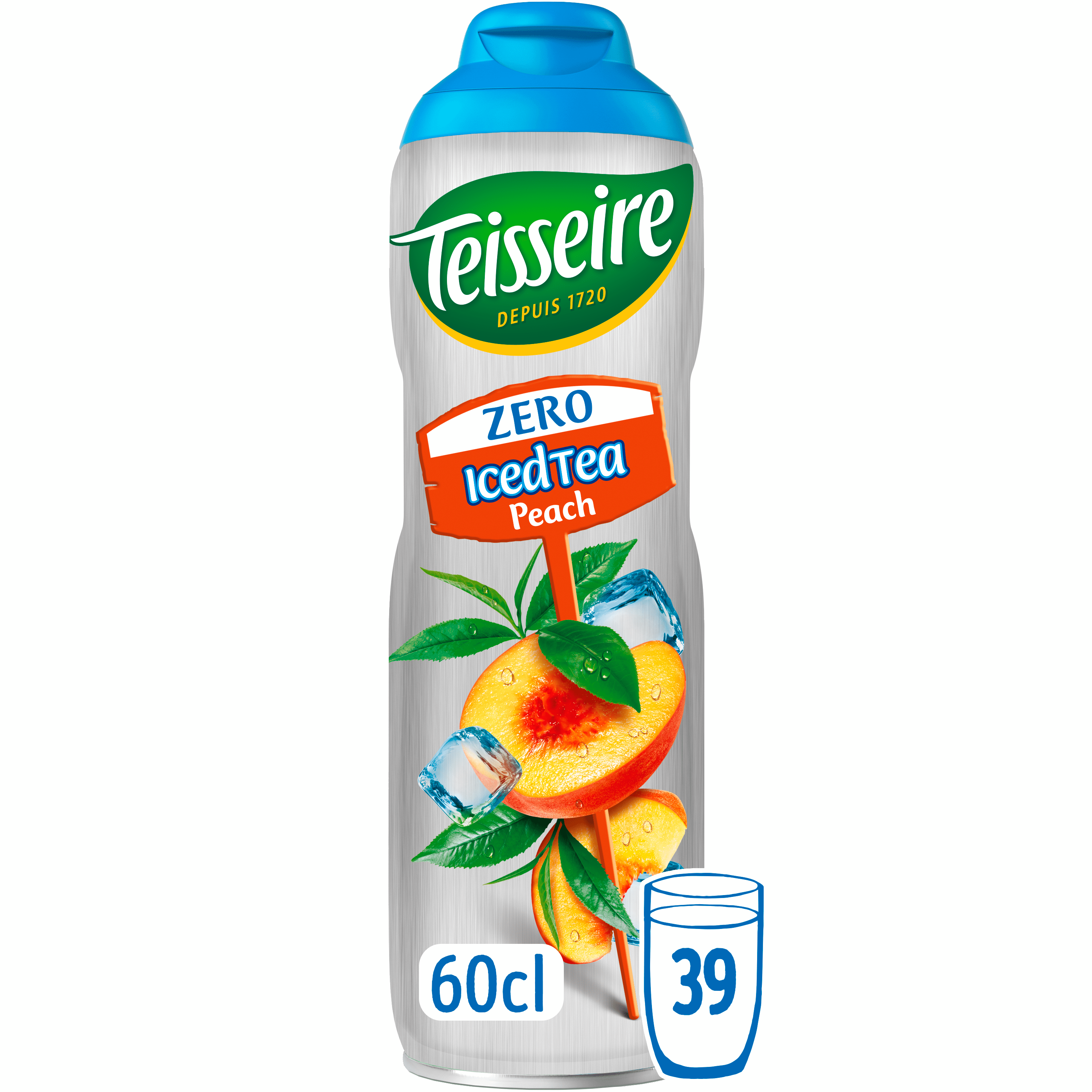 Teisseire Siroop iced tea peach zero Per Bus 600 ml