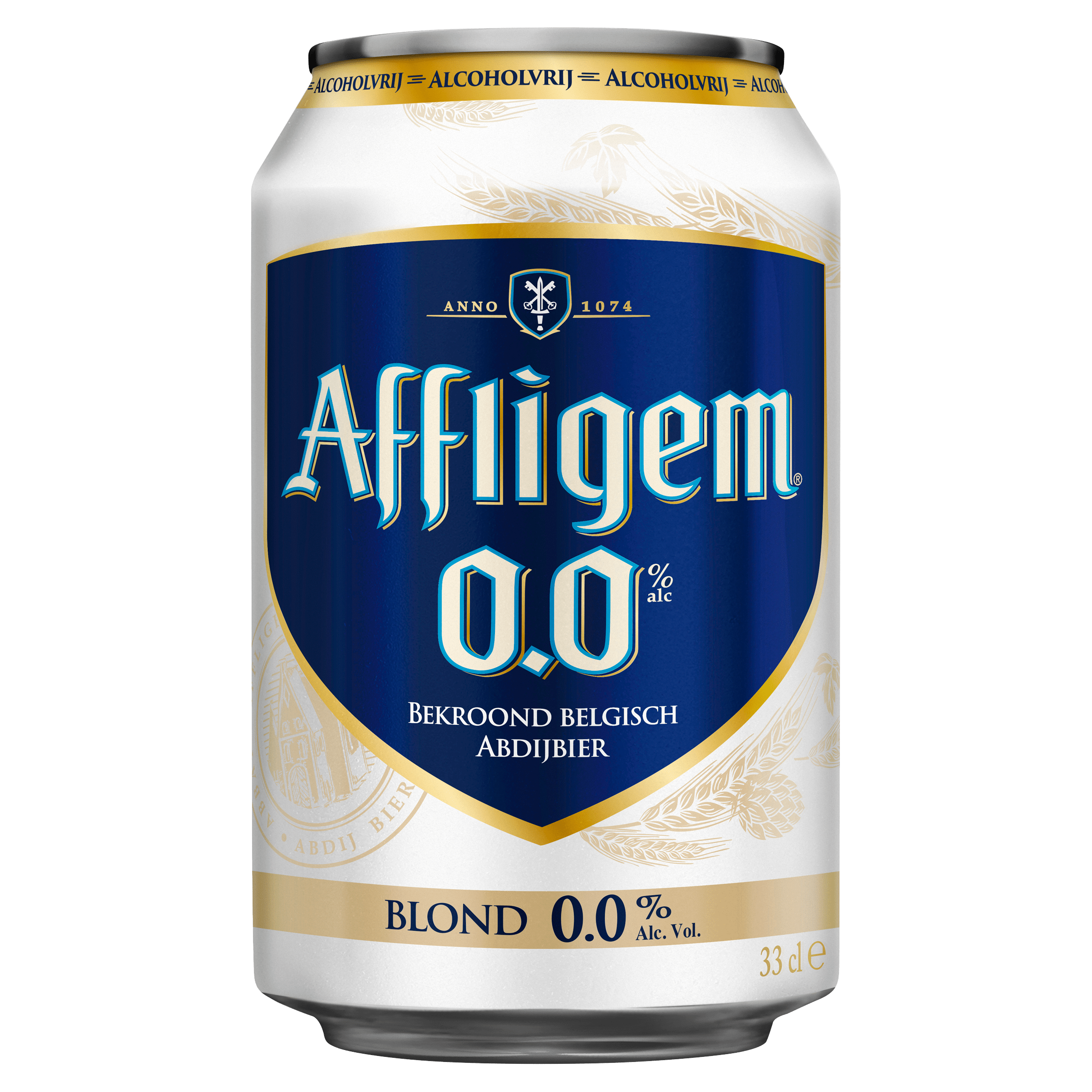 Affligem Blond 0.0 bier blik Per Blik 330 ml