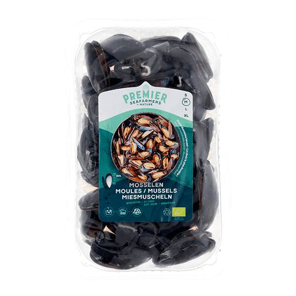 Premier Deense Mosselen Per Tray 1000 g