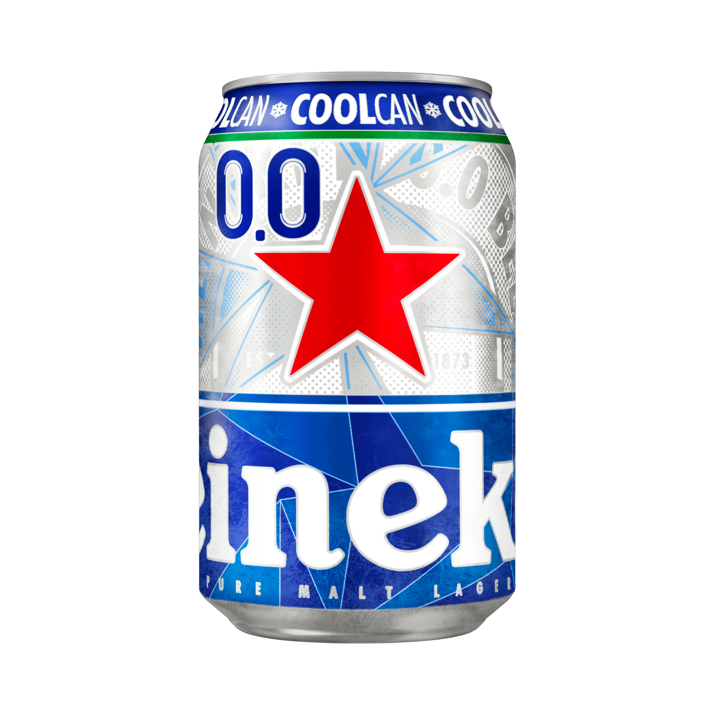 Heineken Premium pilsener 0.0 coolcan blik Per Blik 330 ml