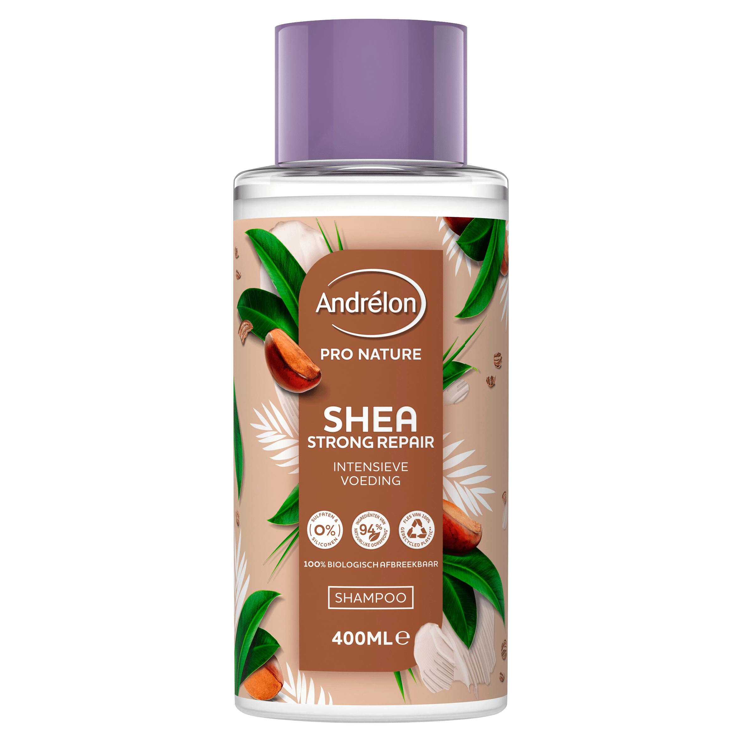 Andrélon Pro nature shampoo shea SOS repair Per Fles 400 ml