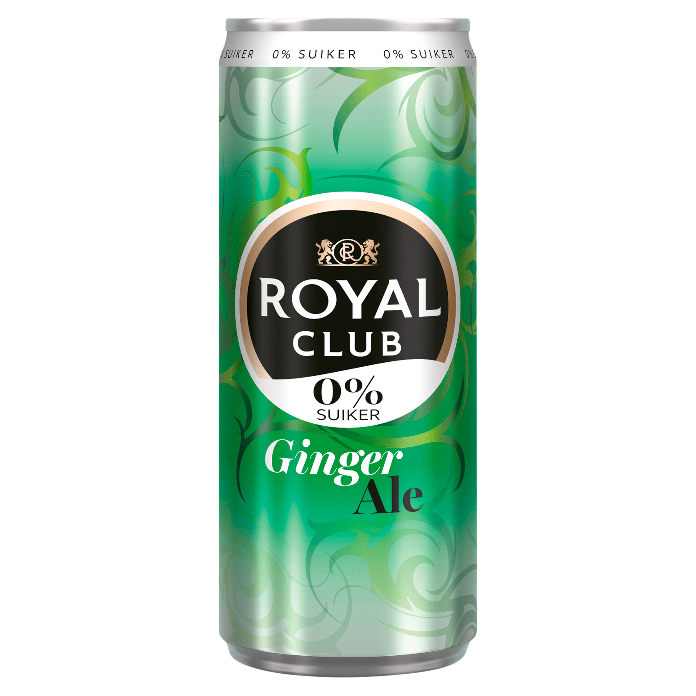 Royal Club Ginger ale 0% suiker Per Blik 250 ml