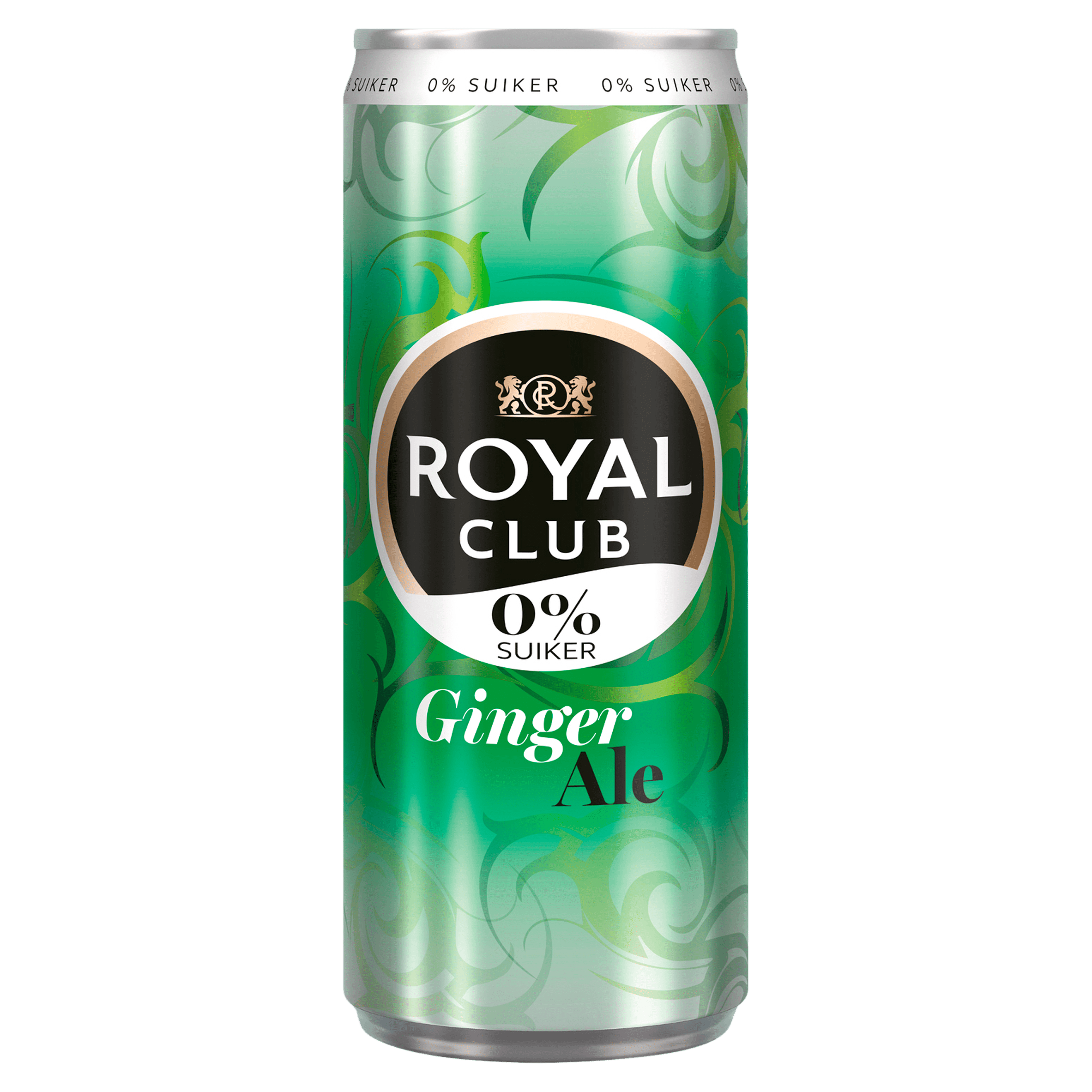 Royal Club Ginger ale 0% suiker Per Blik 250 ml