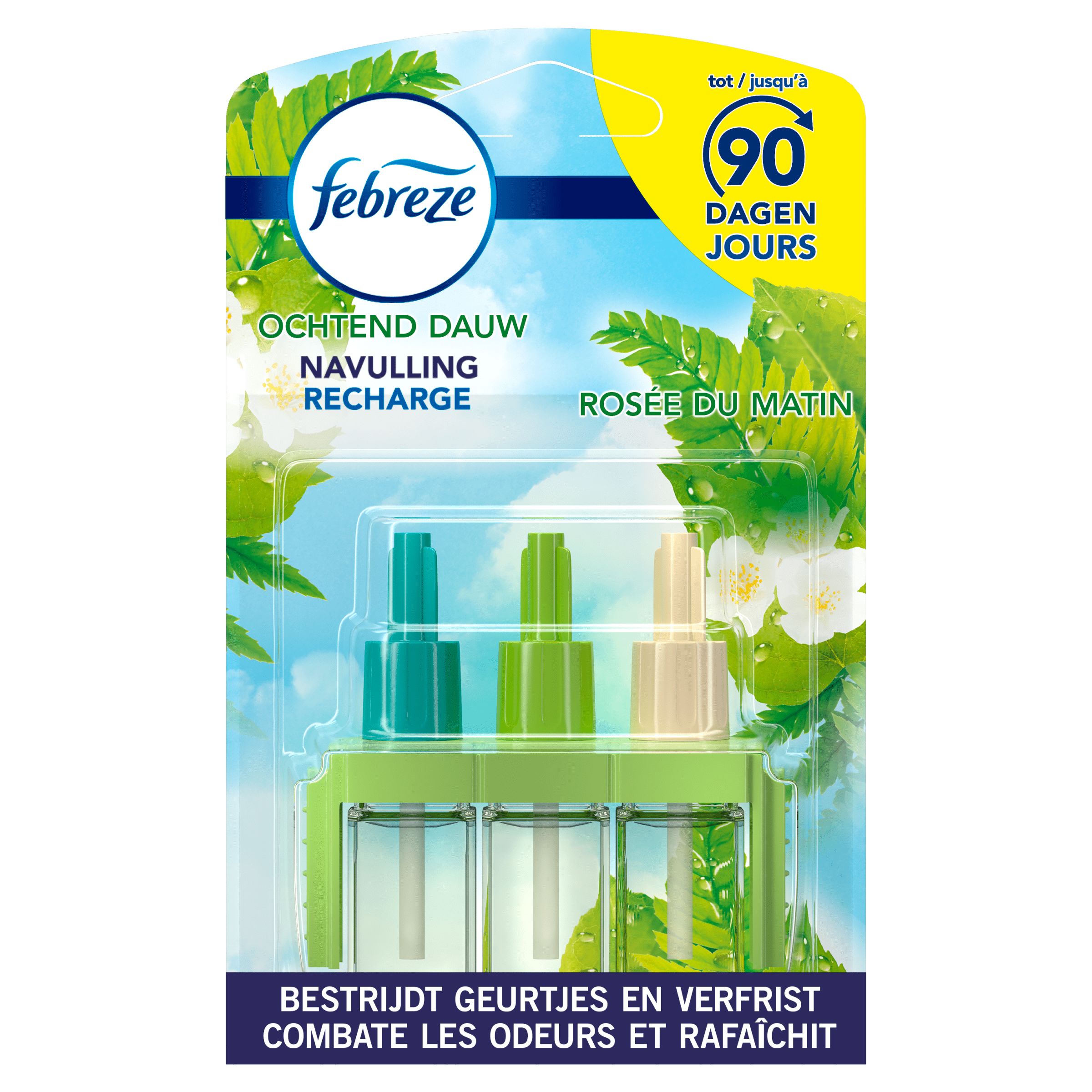 Ambipur 3Volution navulling ochtend dauw Per Blister 1 st