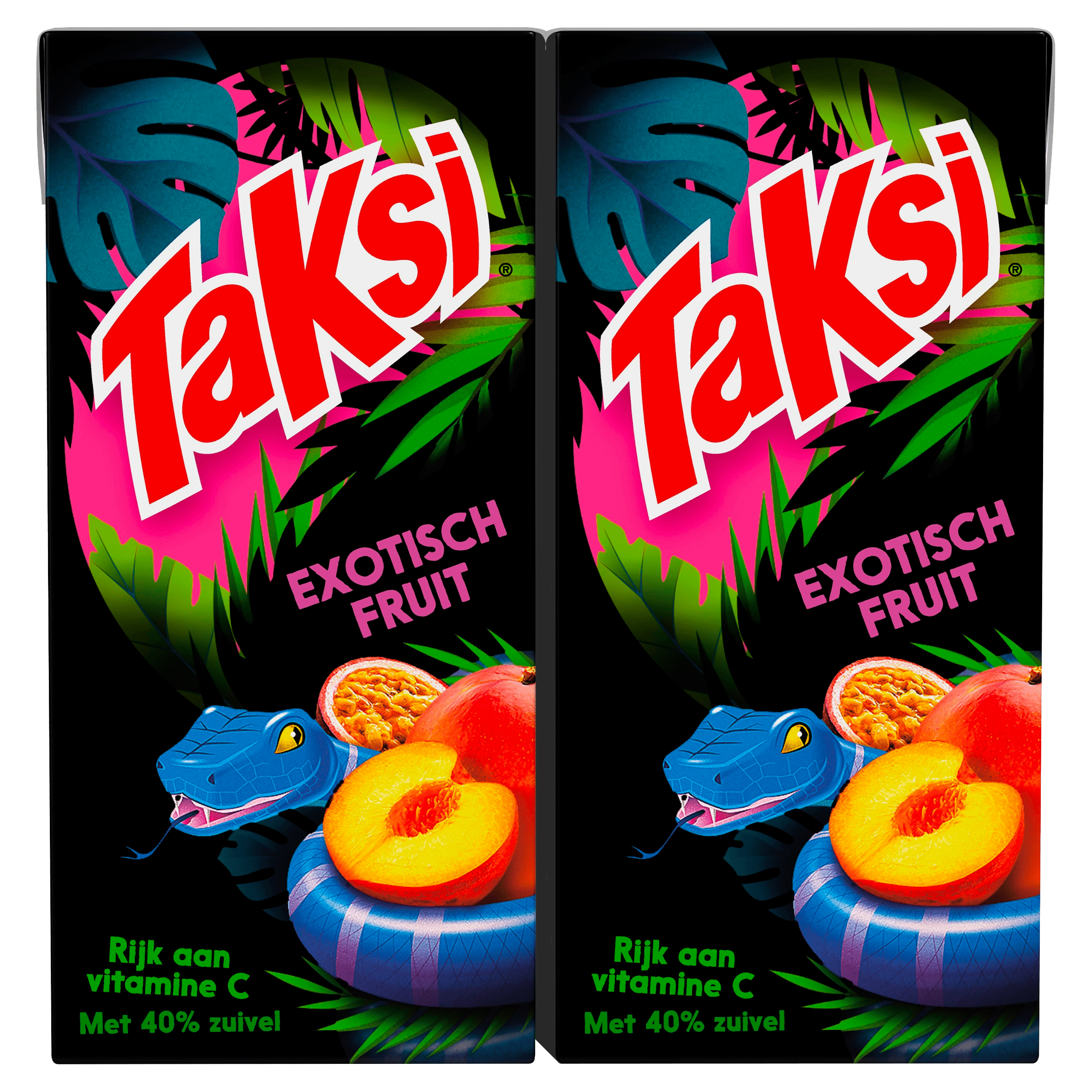 Taksi Exotisch fruit 10-pack Per Set 2000 ml