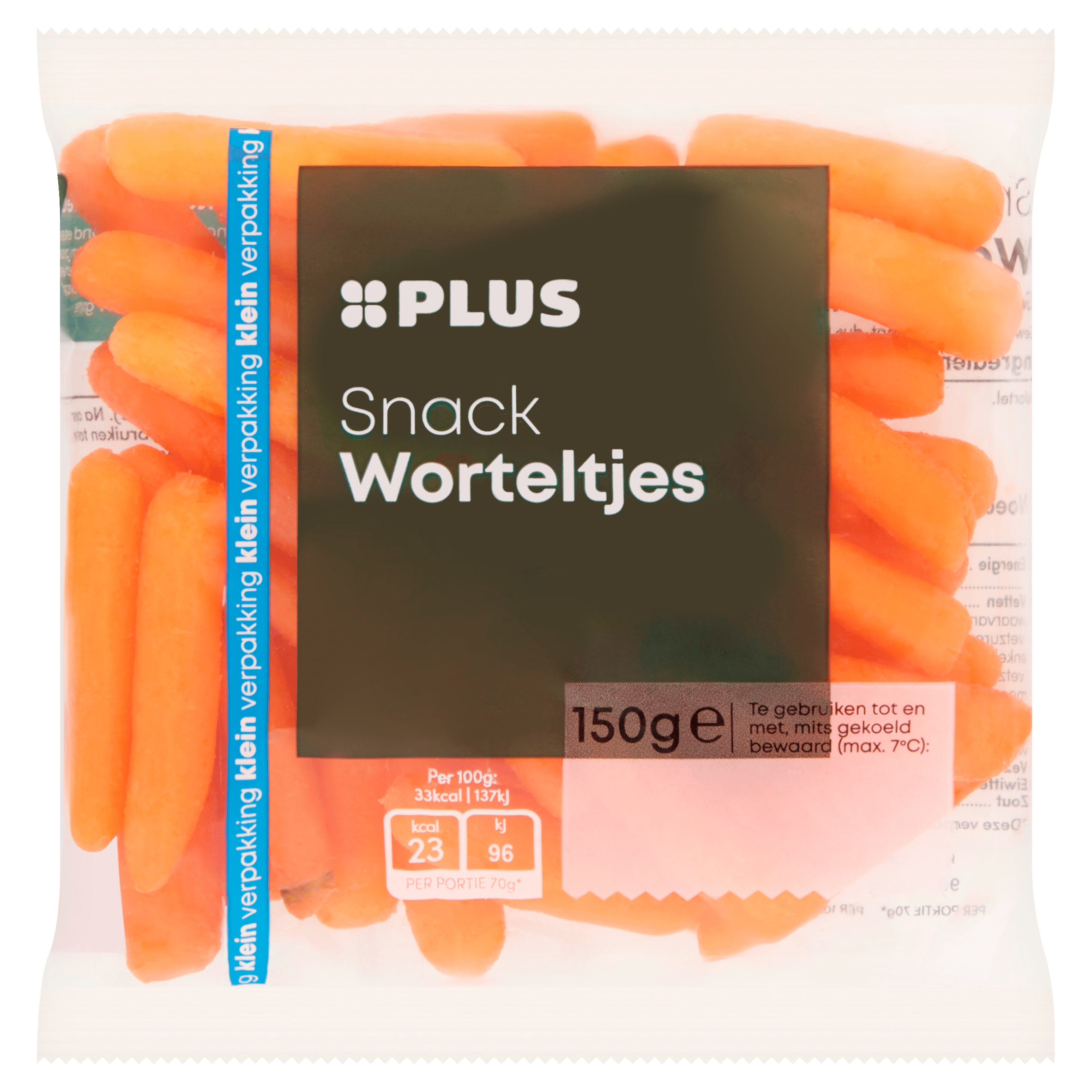 PLUS Snackworteltjes Per Zak 150 g