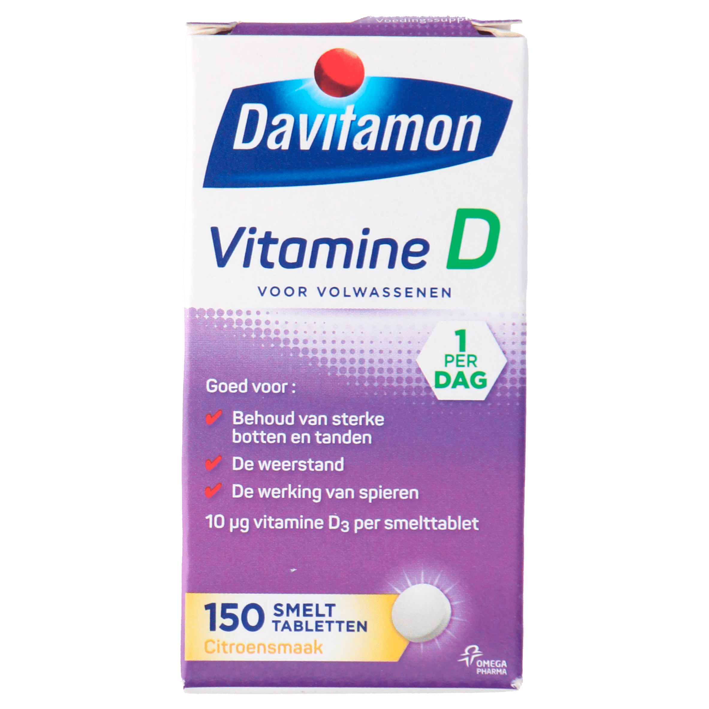 Davitamon Vitamine D smelttablet Per Doos 150 st