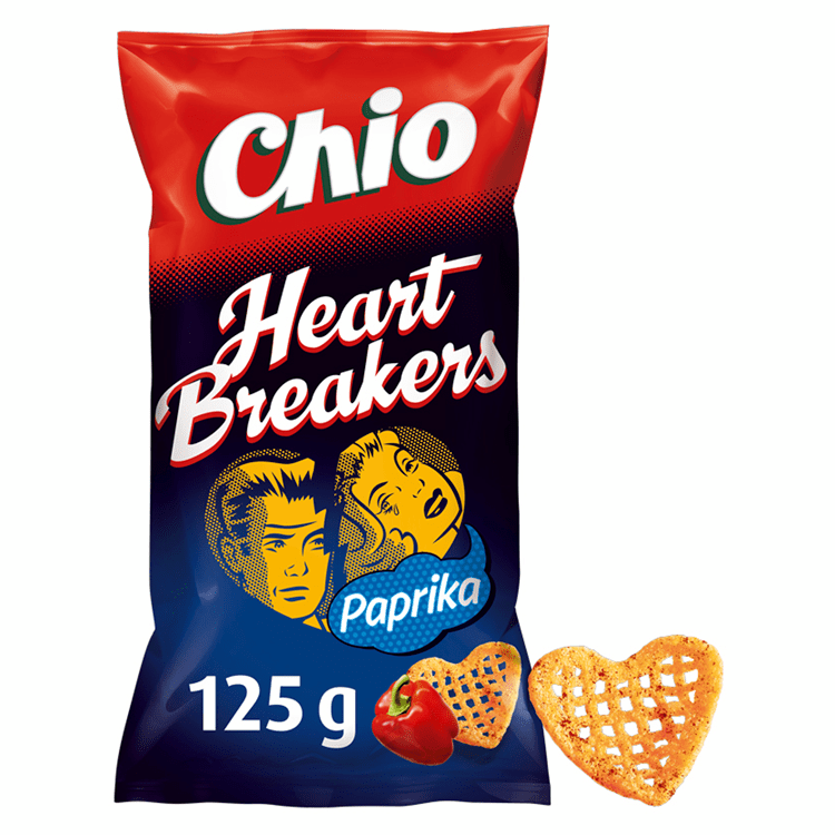 Chio Heartbreakers paprika Per Zak 125 g