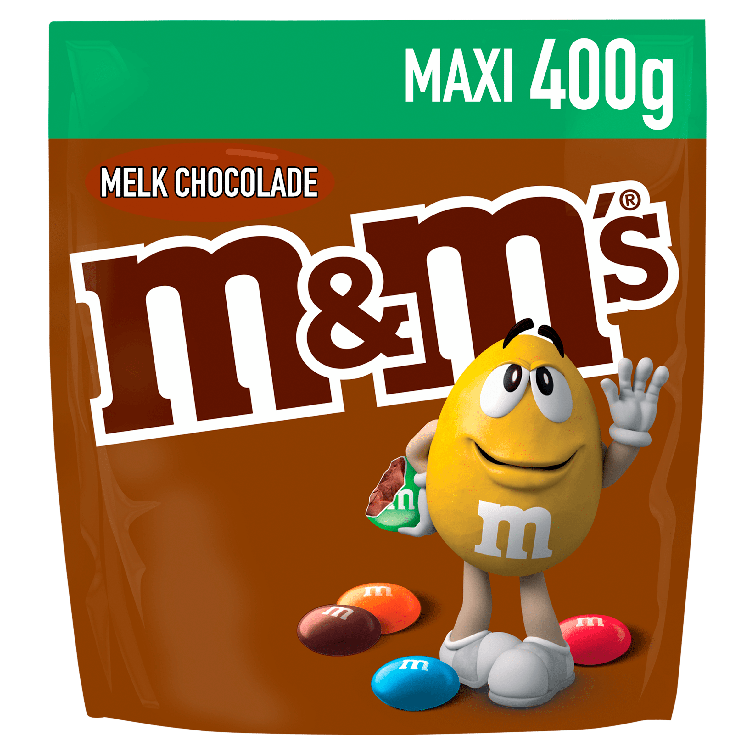 M&M'S Melk chocolade choco snoepjes zak Per Stazak 400 g