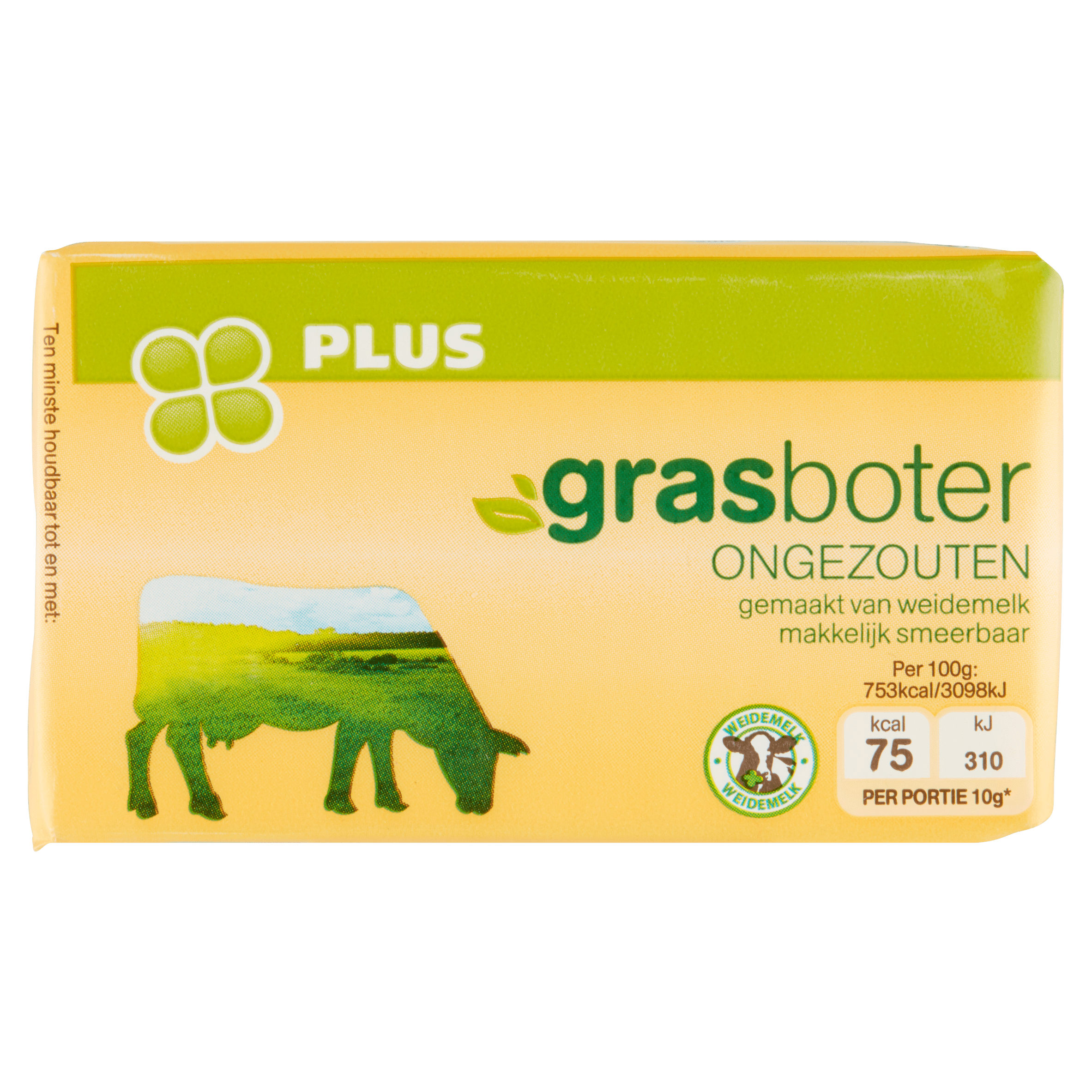 PLUS Grasboter ongezouten Per Wikkel 250 g