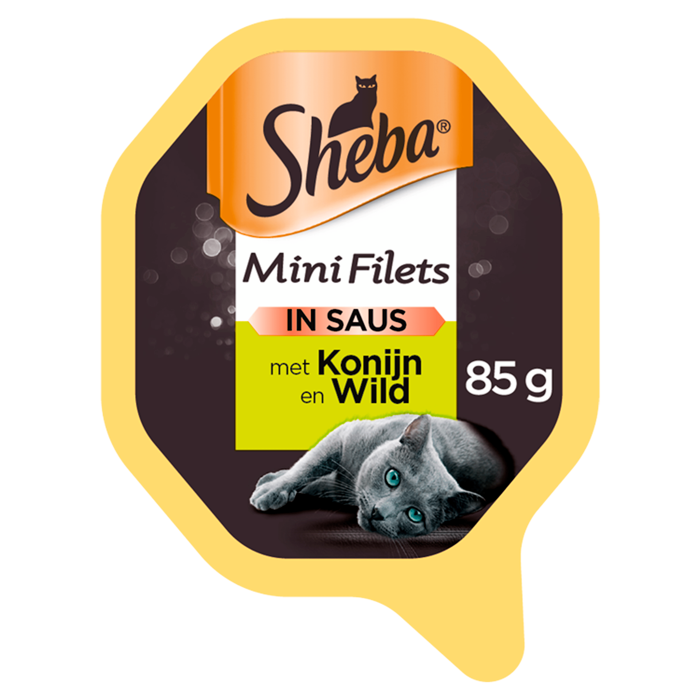 Sheba Selection konijn wild Per Kuipje 85 g