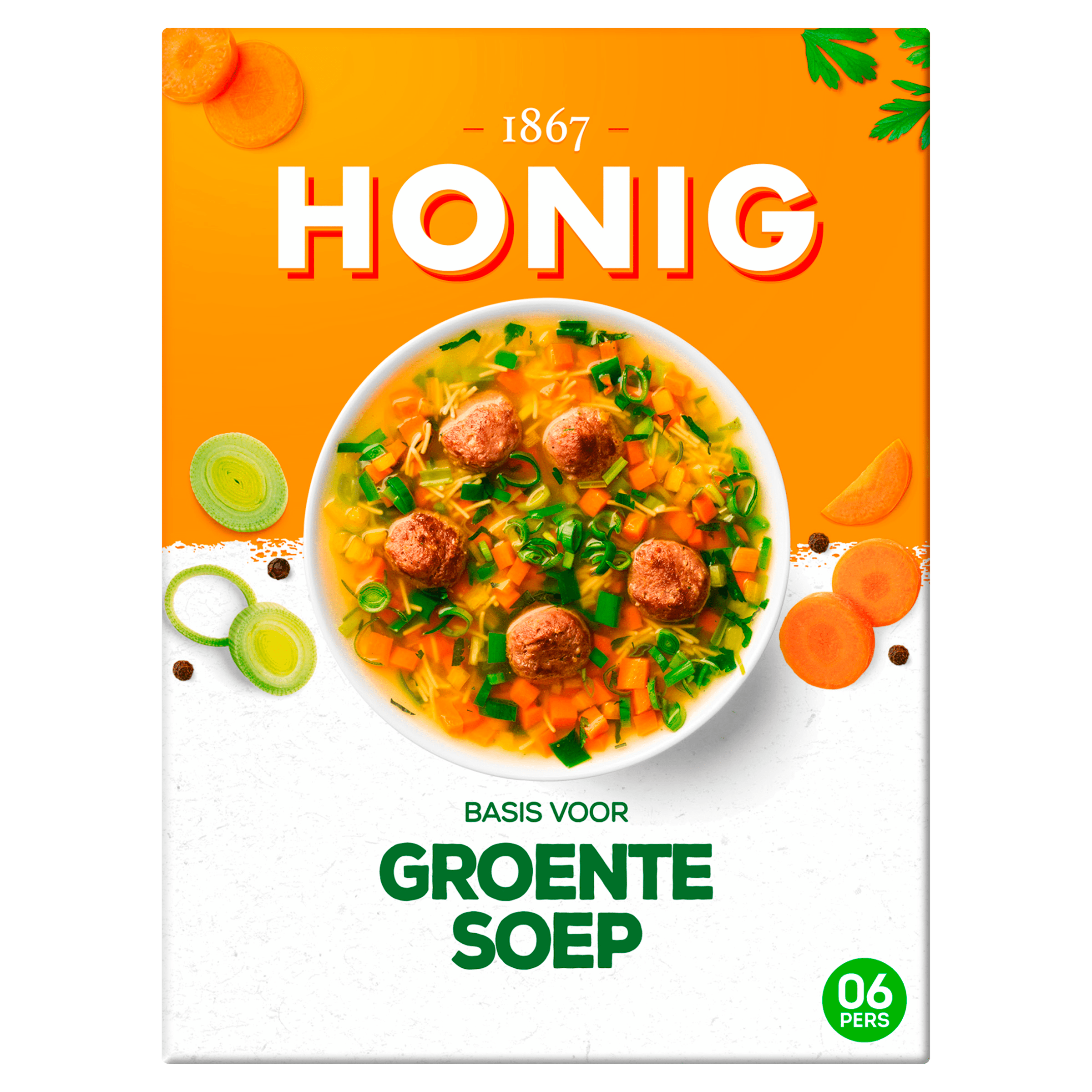Honig Basis Voor Groentesoep Per Doos 50 G honig-basis-voor-groentesoep-per-doos-50-g
