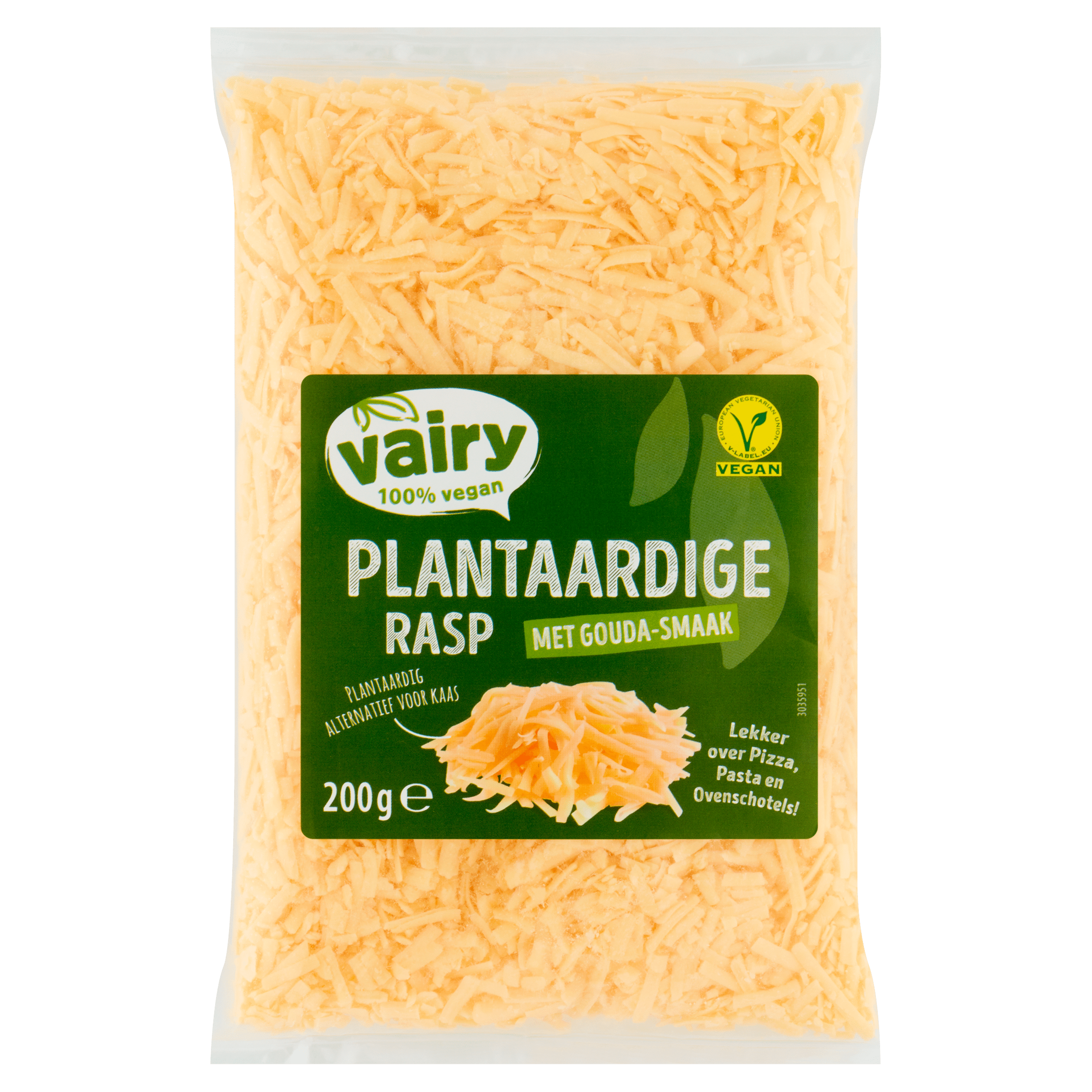 Melkan Plantaardige rasp Gouda Per Zakje 200 g