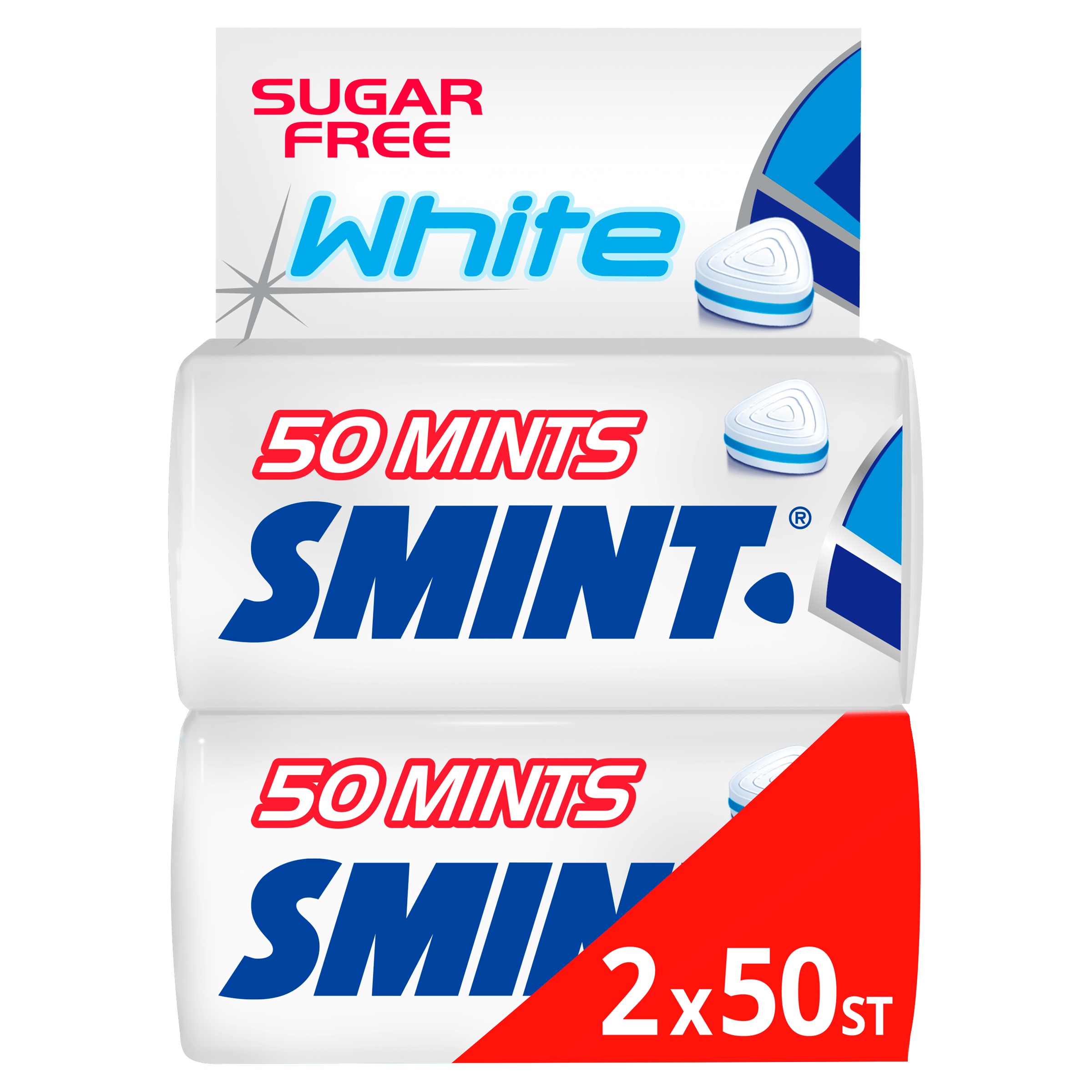 Smint White peppermint Per Set 2 st