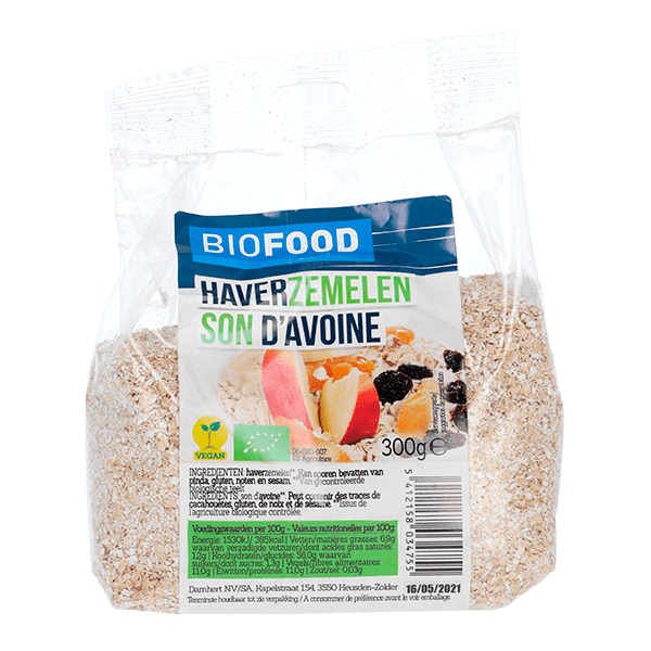 Damhert Biofood Haverzemelen Per Zak 300 g