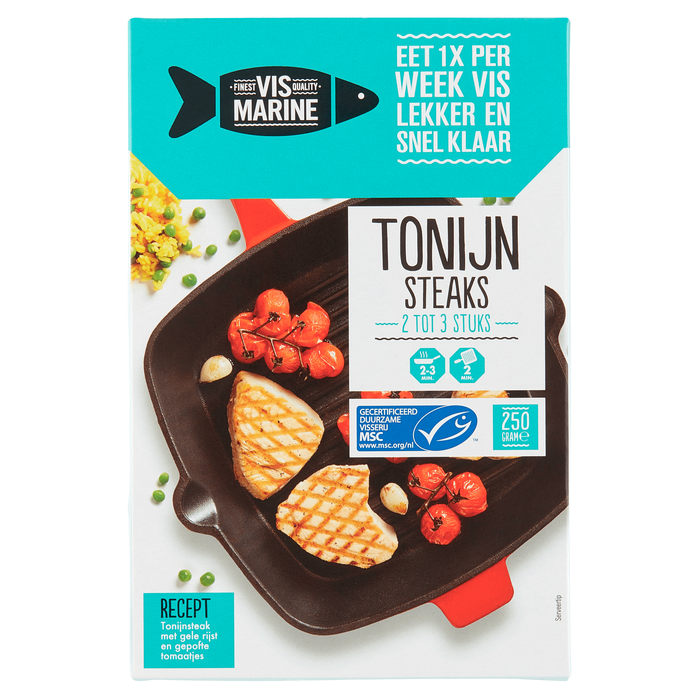 Vis Marine Tonijnsteaks Per Doos 250 g
