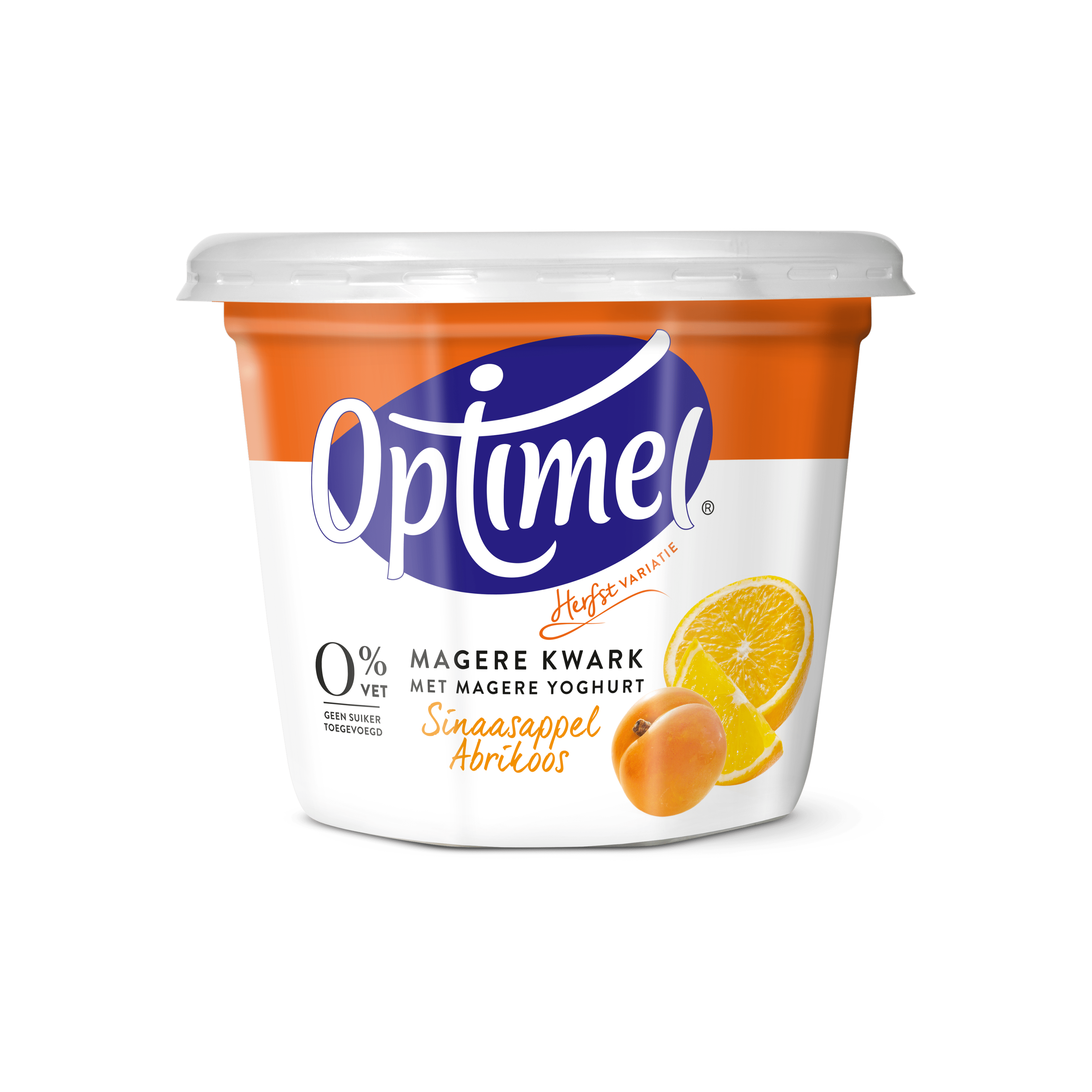 Optimel Kwark variatie 0% vet Per Beker 500 g