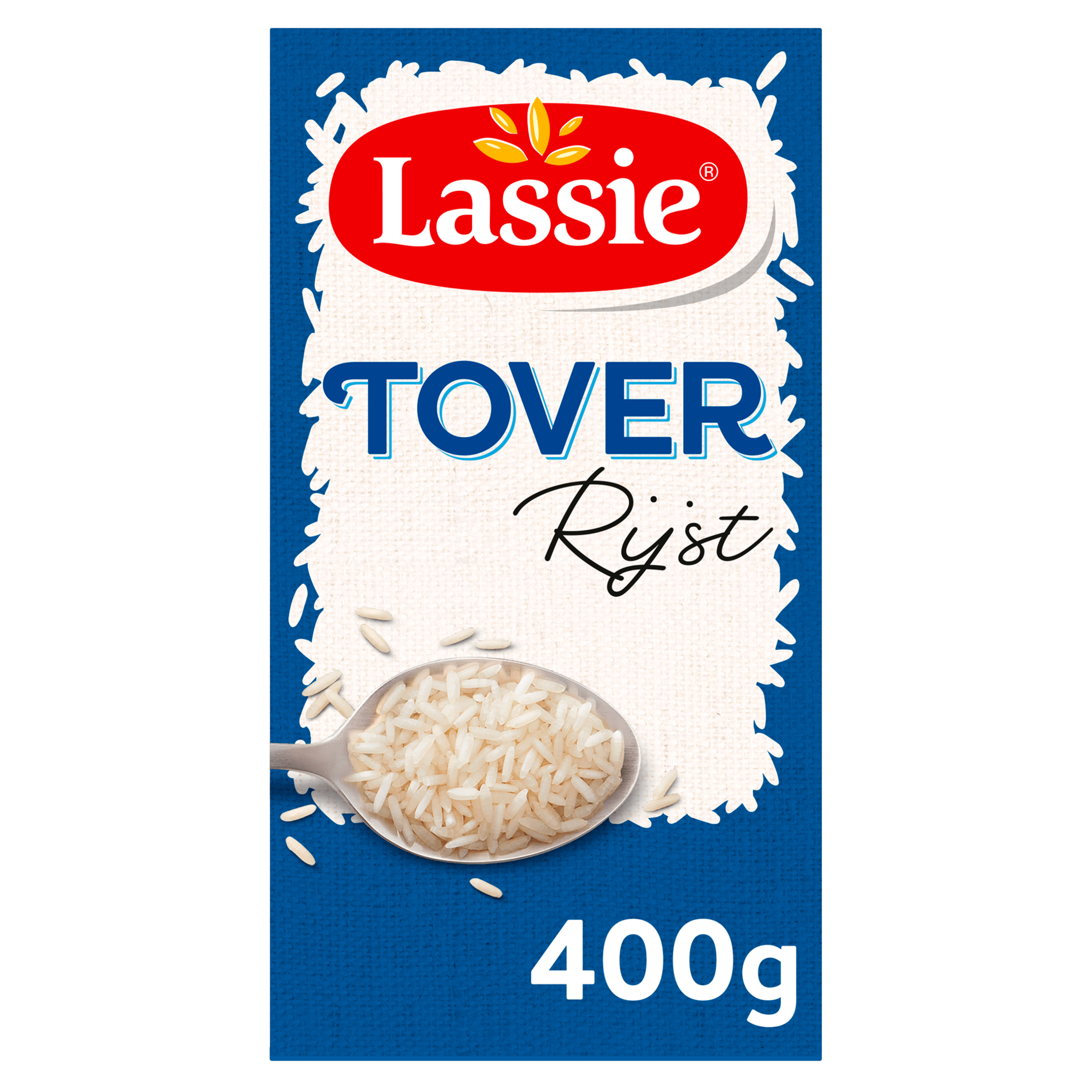 Lassie Witte Snelkook Tover rijst Per Pak 400 g
