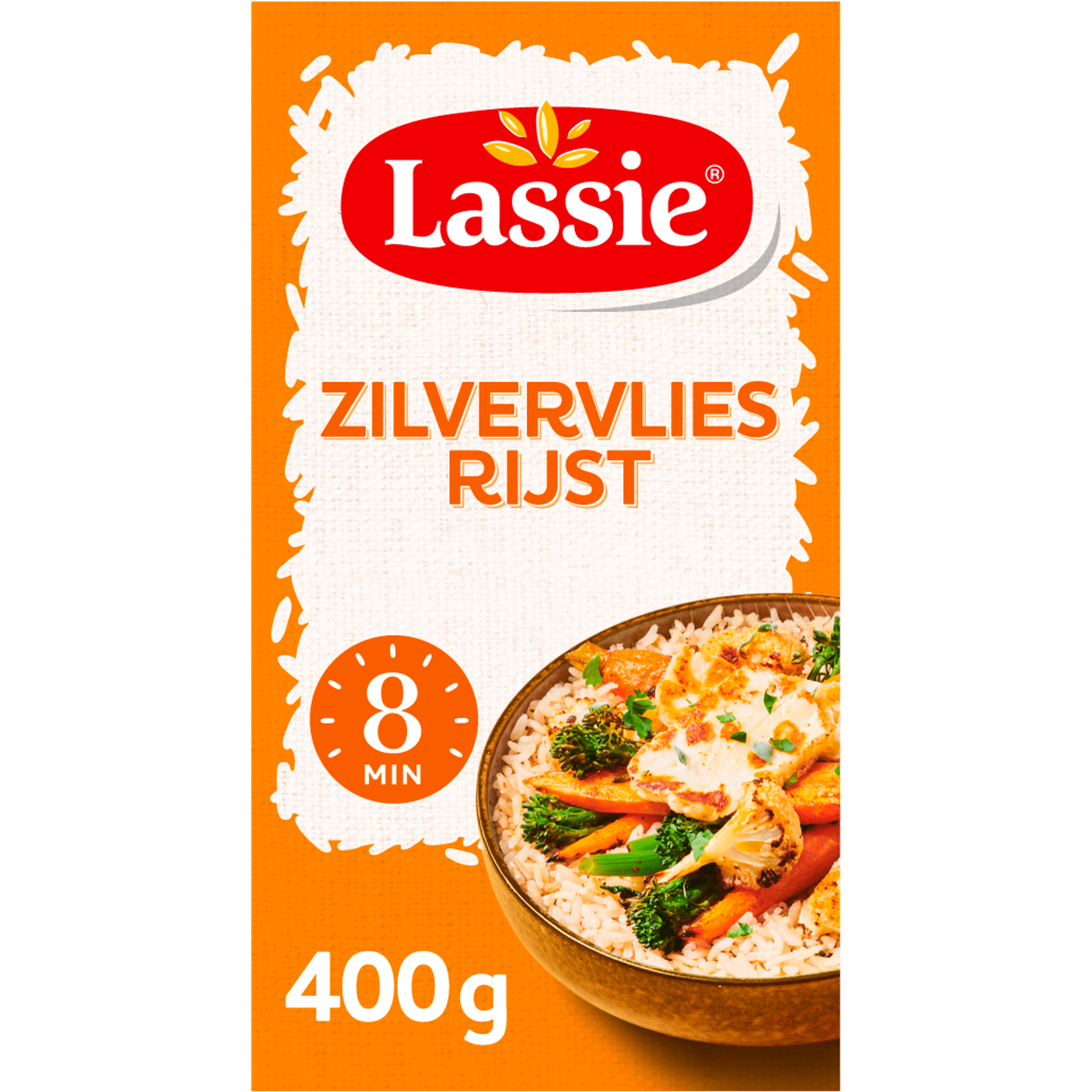 Lassie Zilvervlies rijst Per Pak 400 g