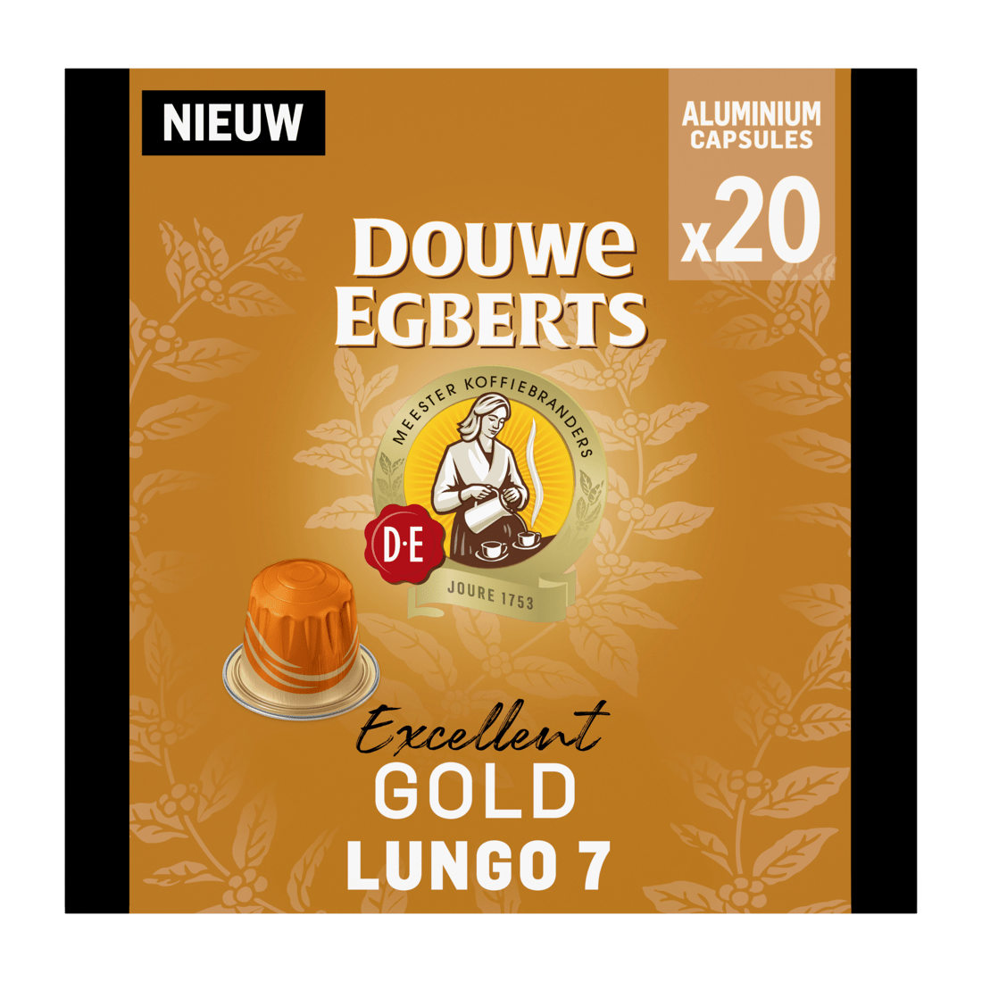 Douwe Egberts Excellent gold capsules Per Doos 20 st