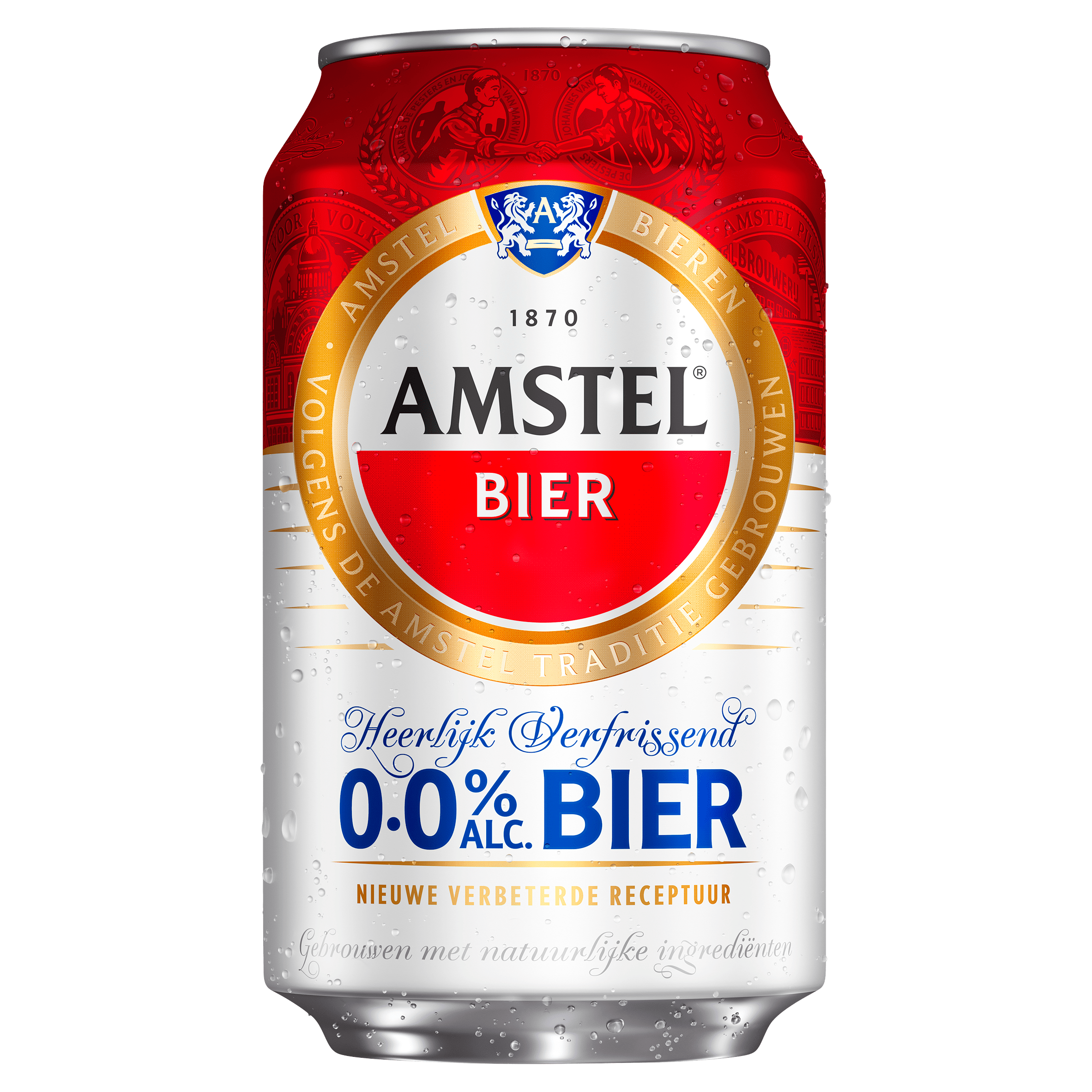 Amstel Pilsener 0.0 bier blik Per Blik 330 ml