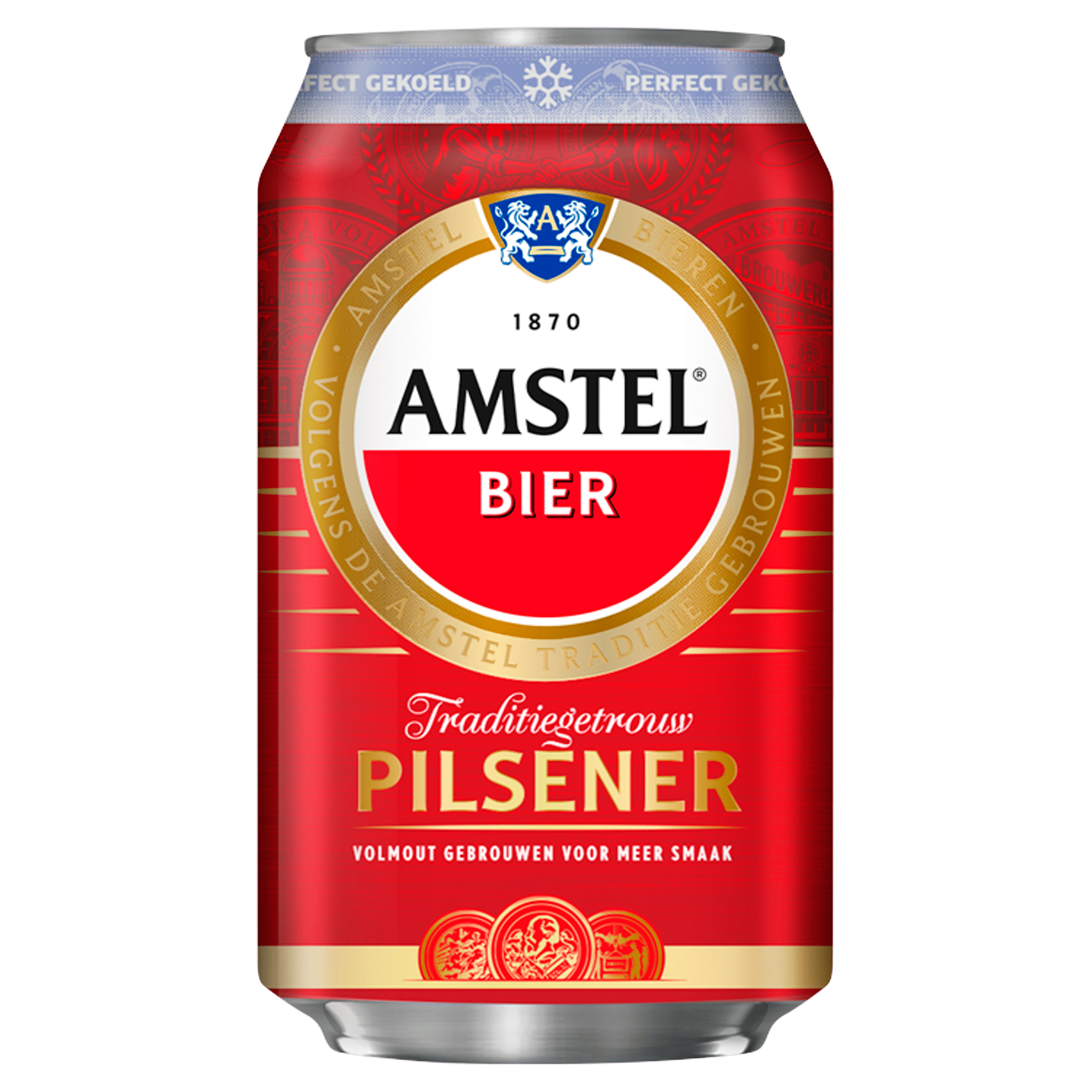 Amstel Pilsener bier coolcan Per Blik 330 ml
