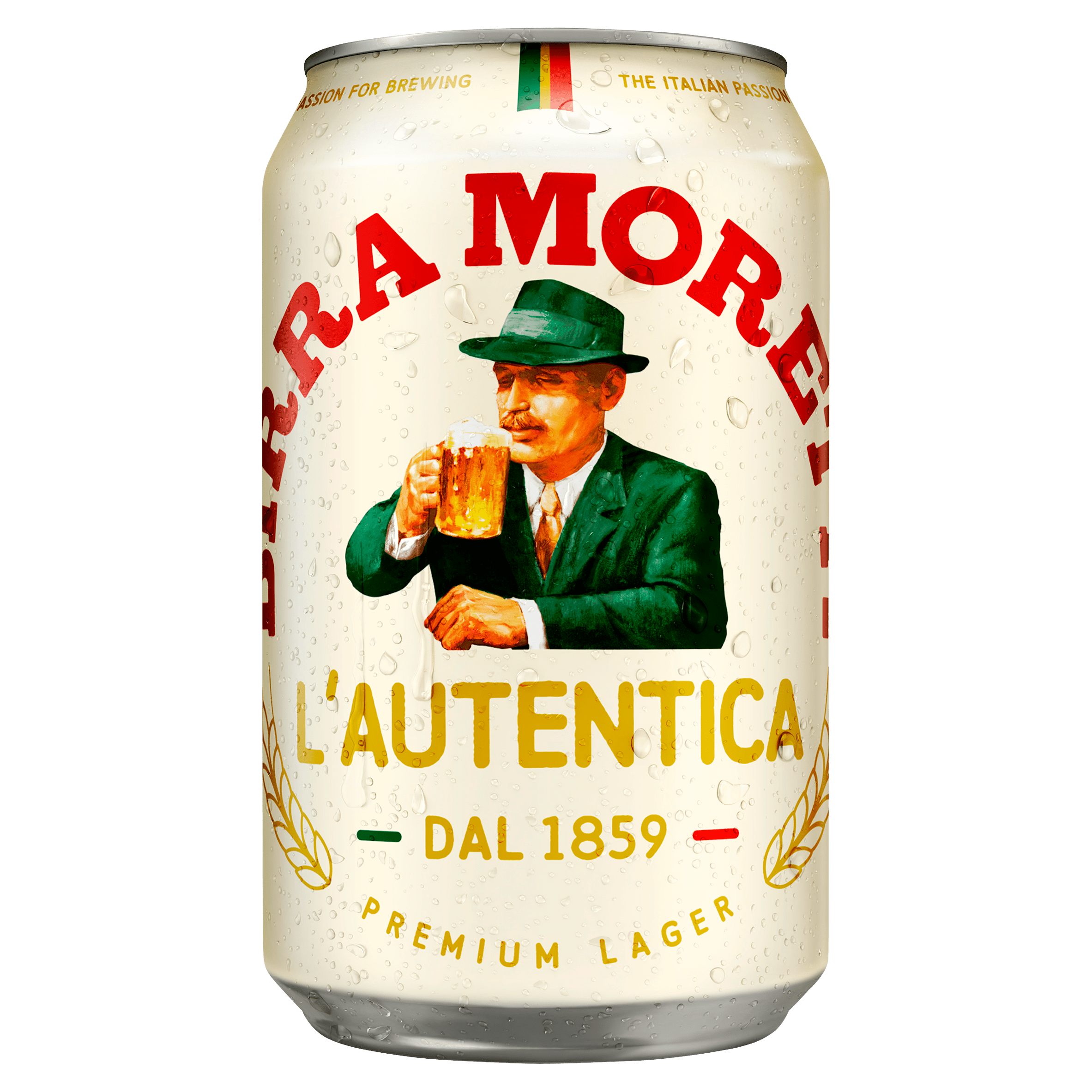 Birra Moretti L'Autentica bier blik Per Blik 330 ml