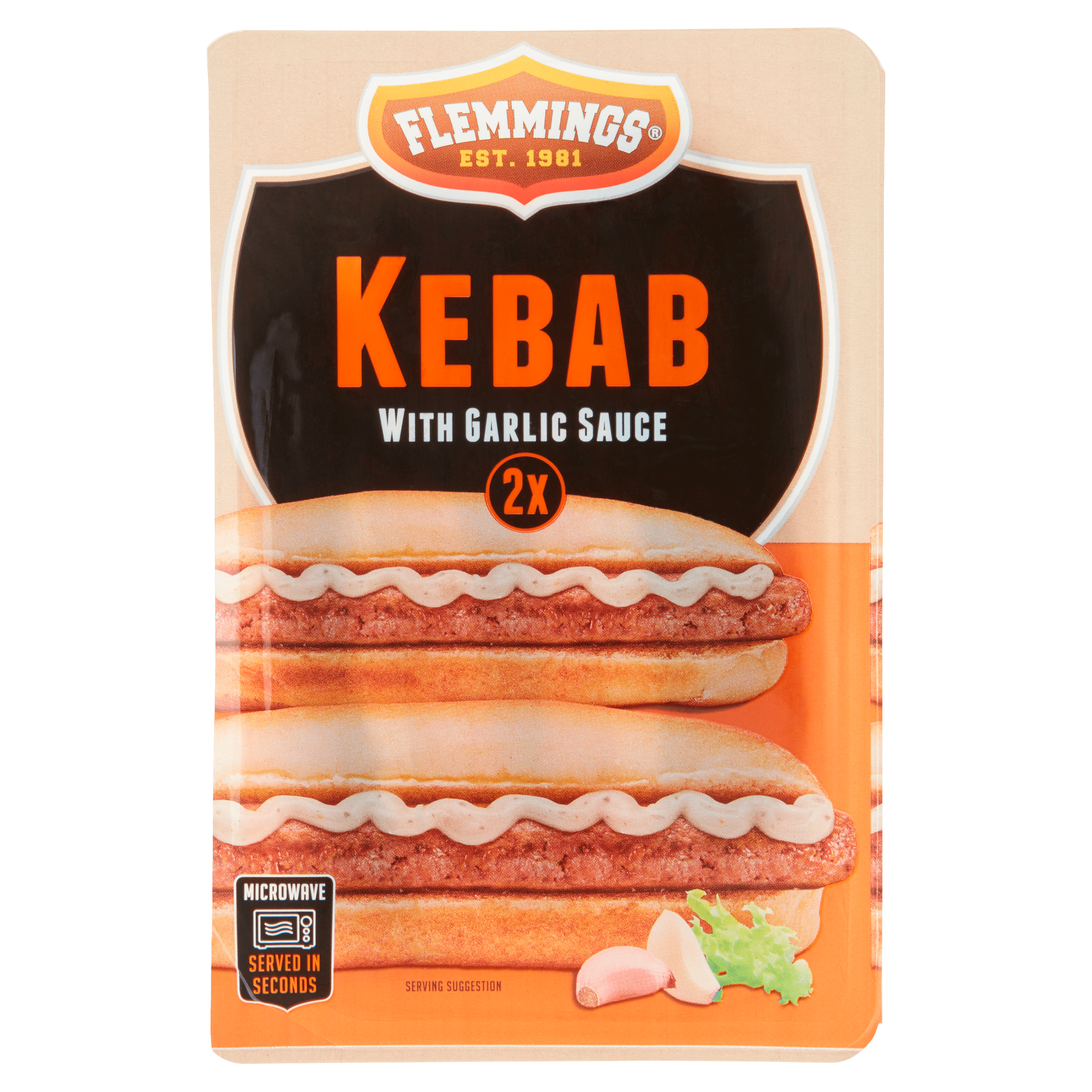 Flemmings Broodje Kebab Per Tray 1 st