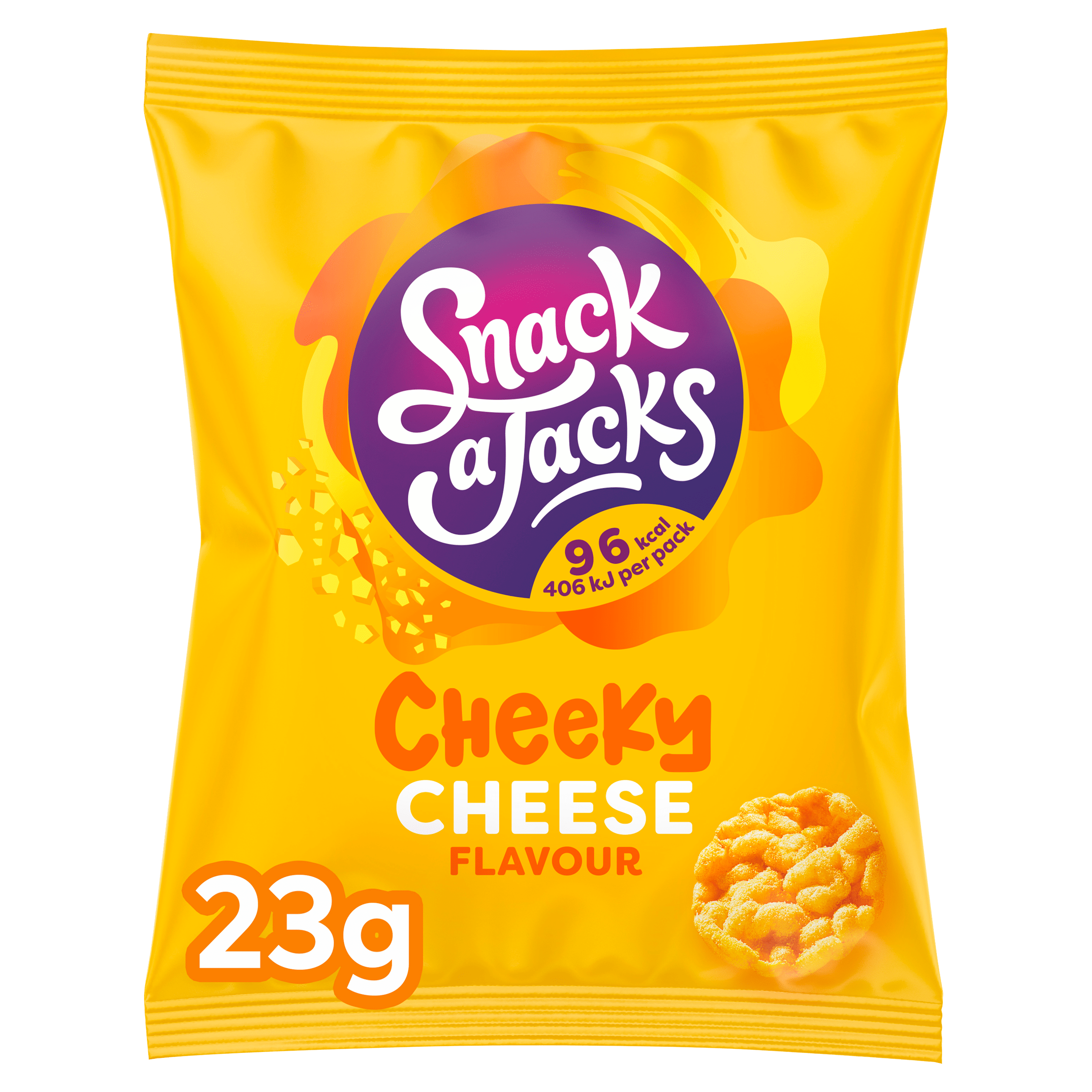 Snack A Jacks Rijstwafels kaas Per Zak 23 g