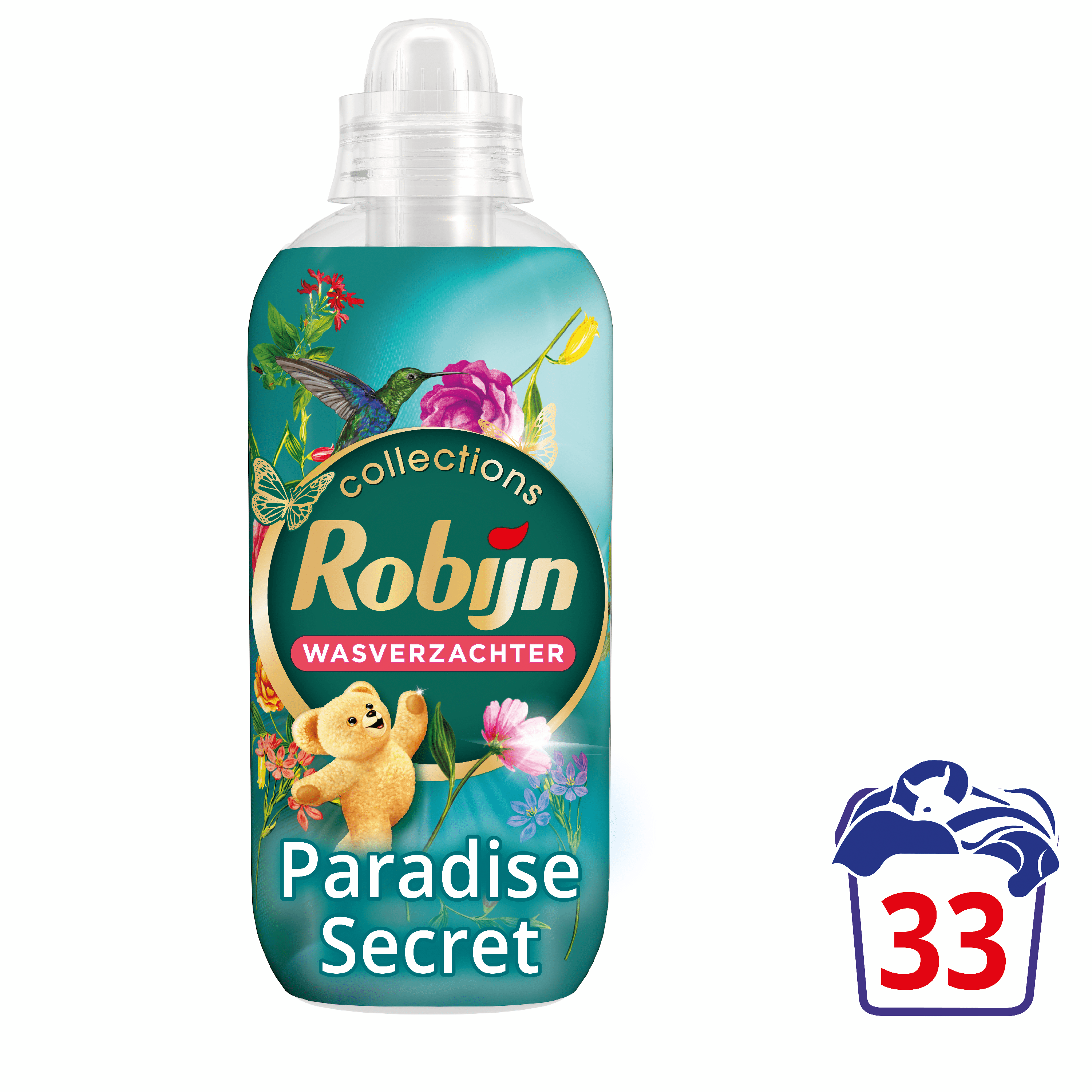 Robijn Wasverzachter paradise secret Per Fles 825 ml