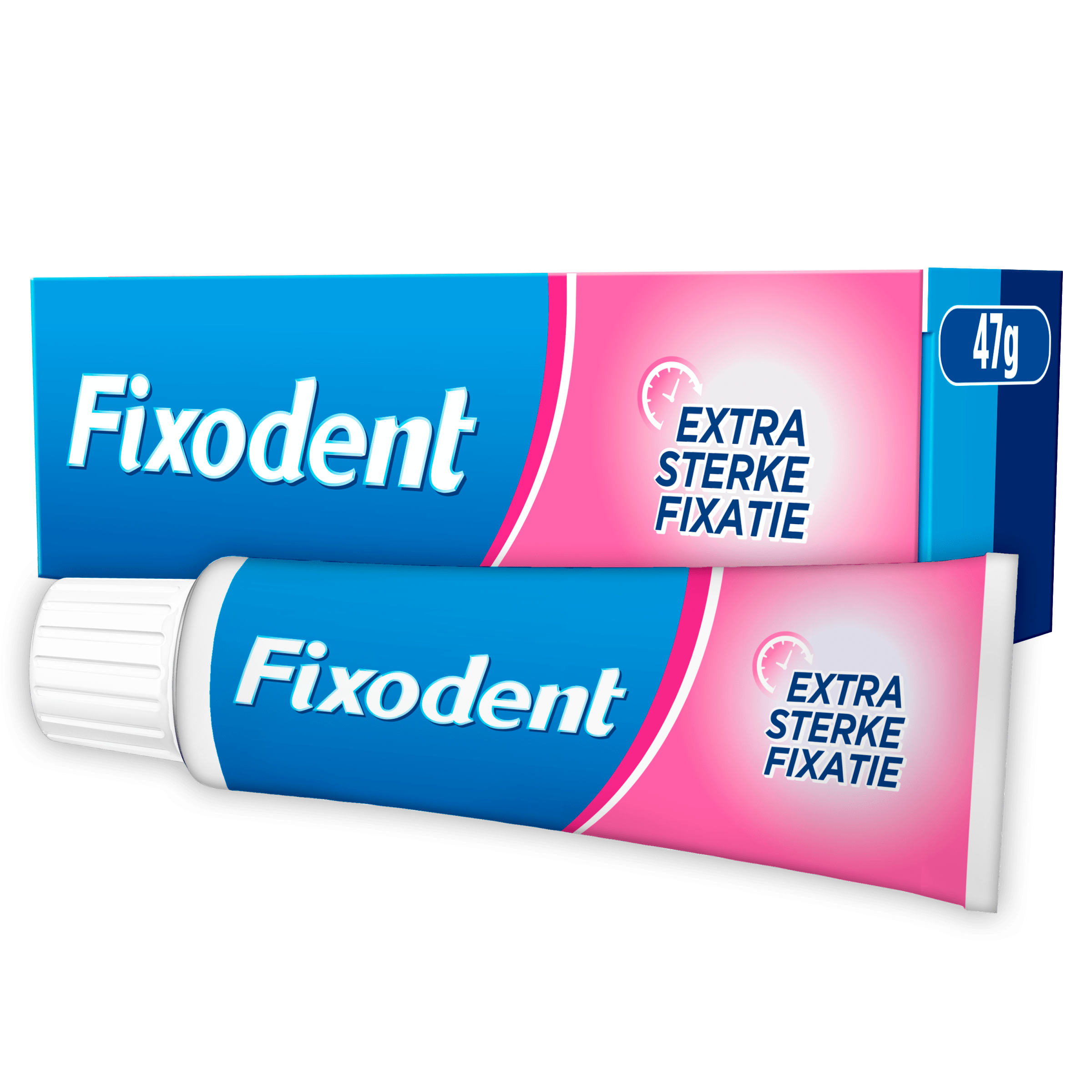 Fixodent Kleefpasta sterke fixatie original Per Doos 47 g