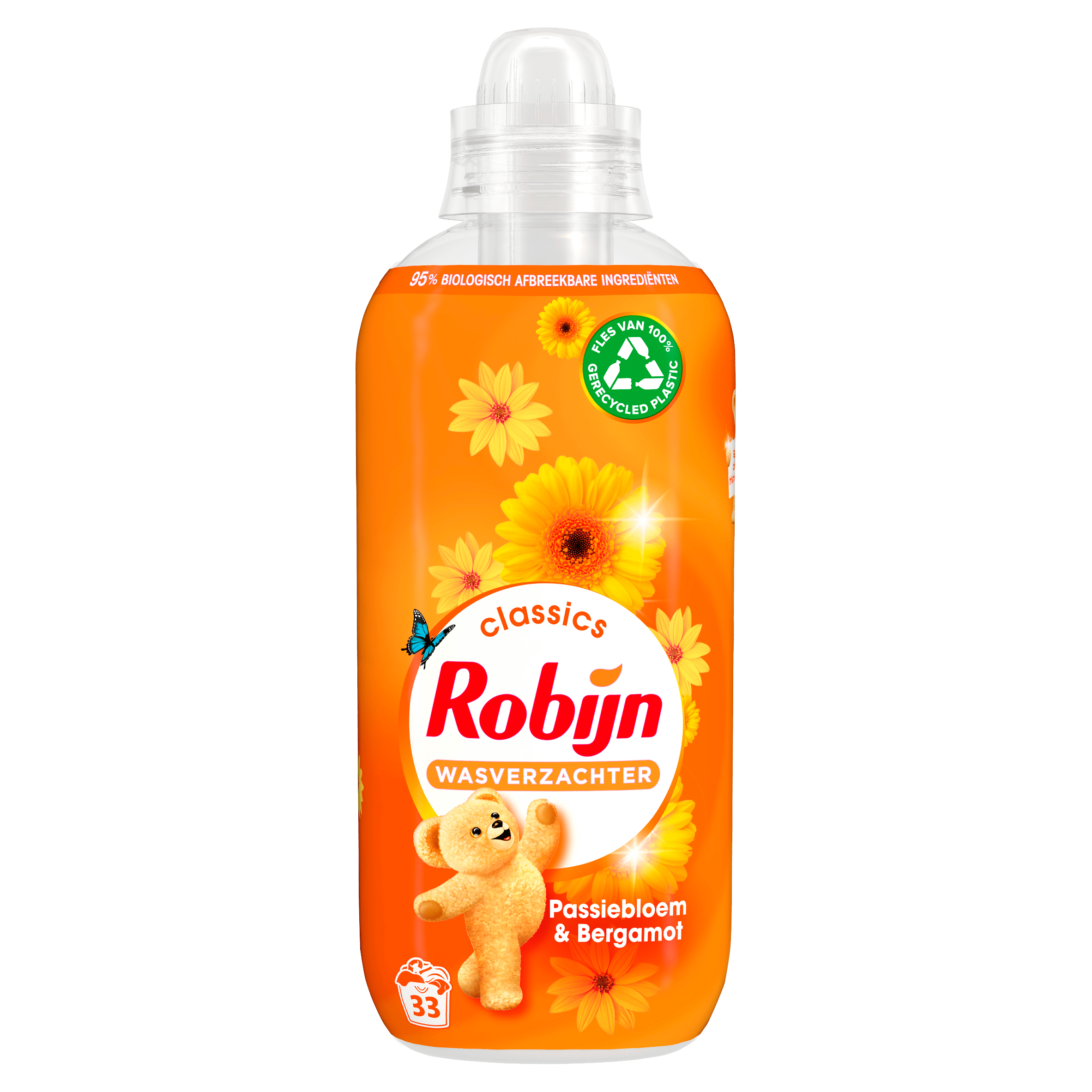 Robijn Wasverzachter sensation passiebloem Per Fles 825 ml