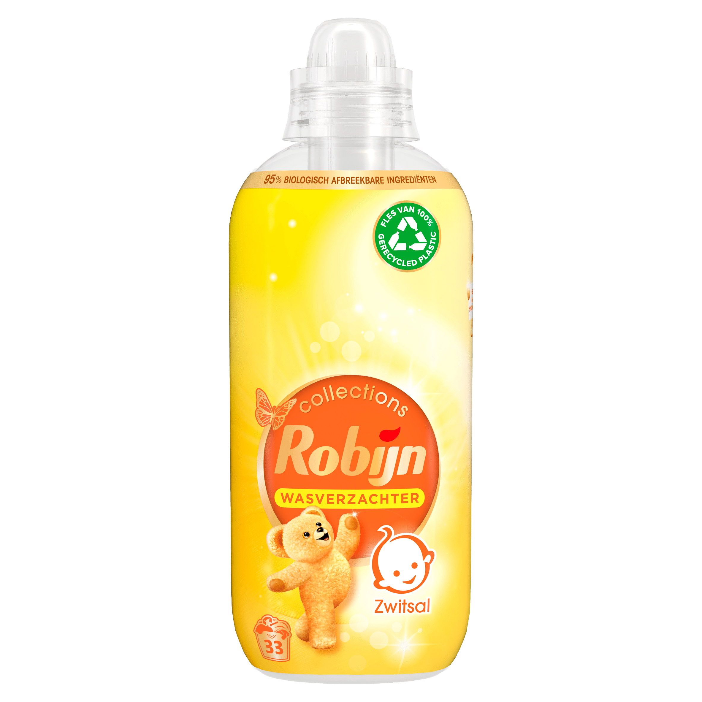 Robijn Wasverzachter Zwitsal Per Flacon 825 ml