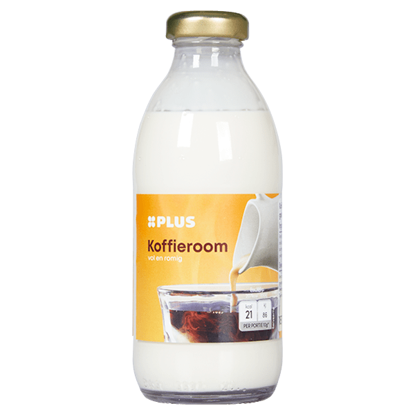 PLUS Koffieroom Per Fles 185 ml