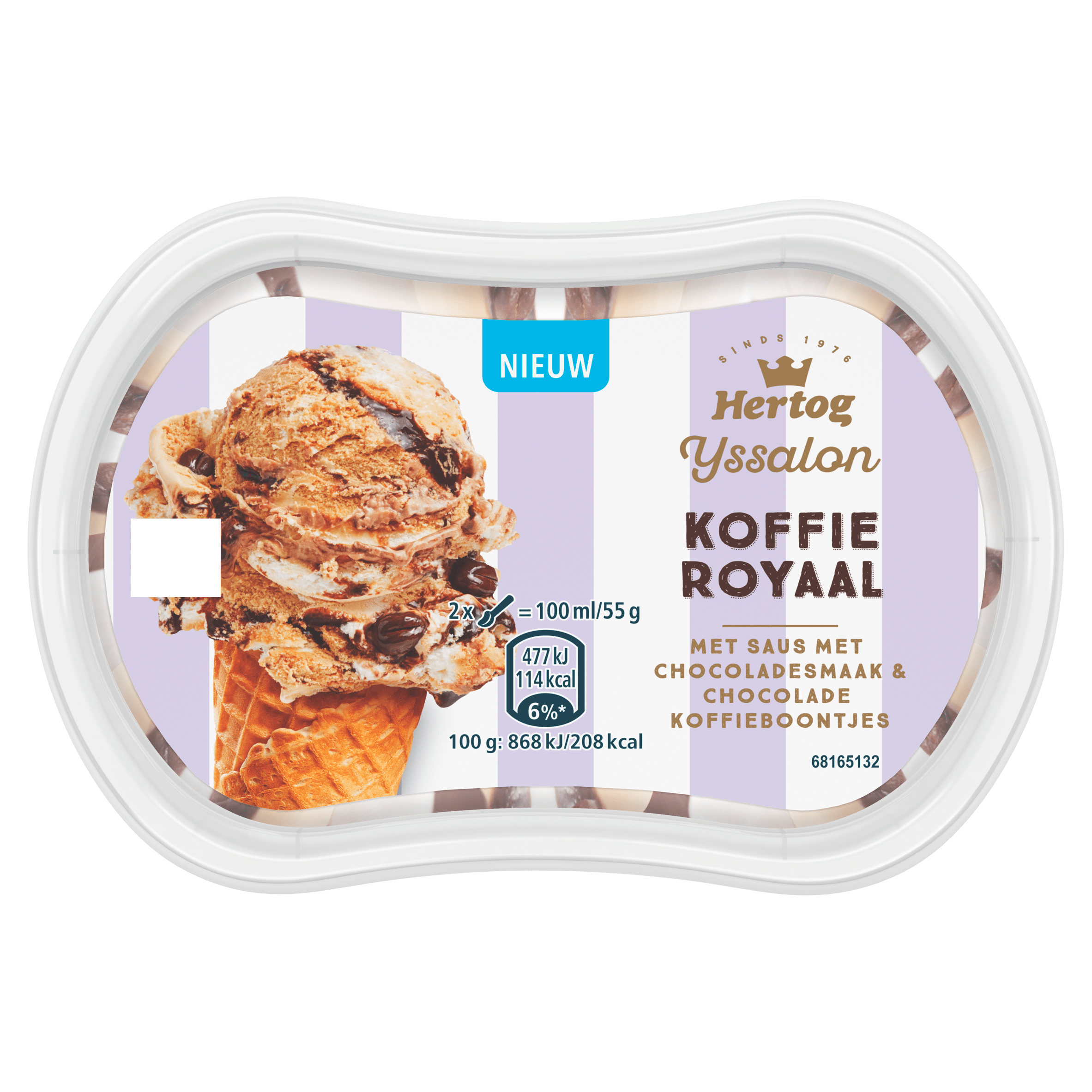 Hertog IJs koffie royaal Per Beker 200 ml