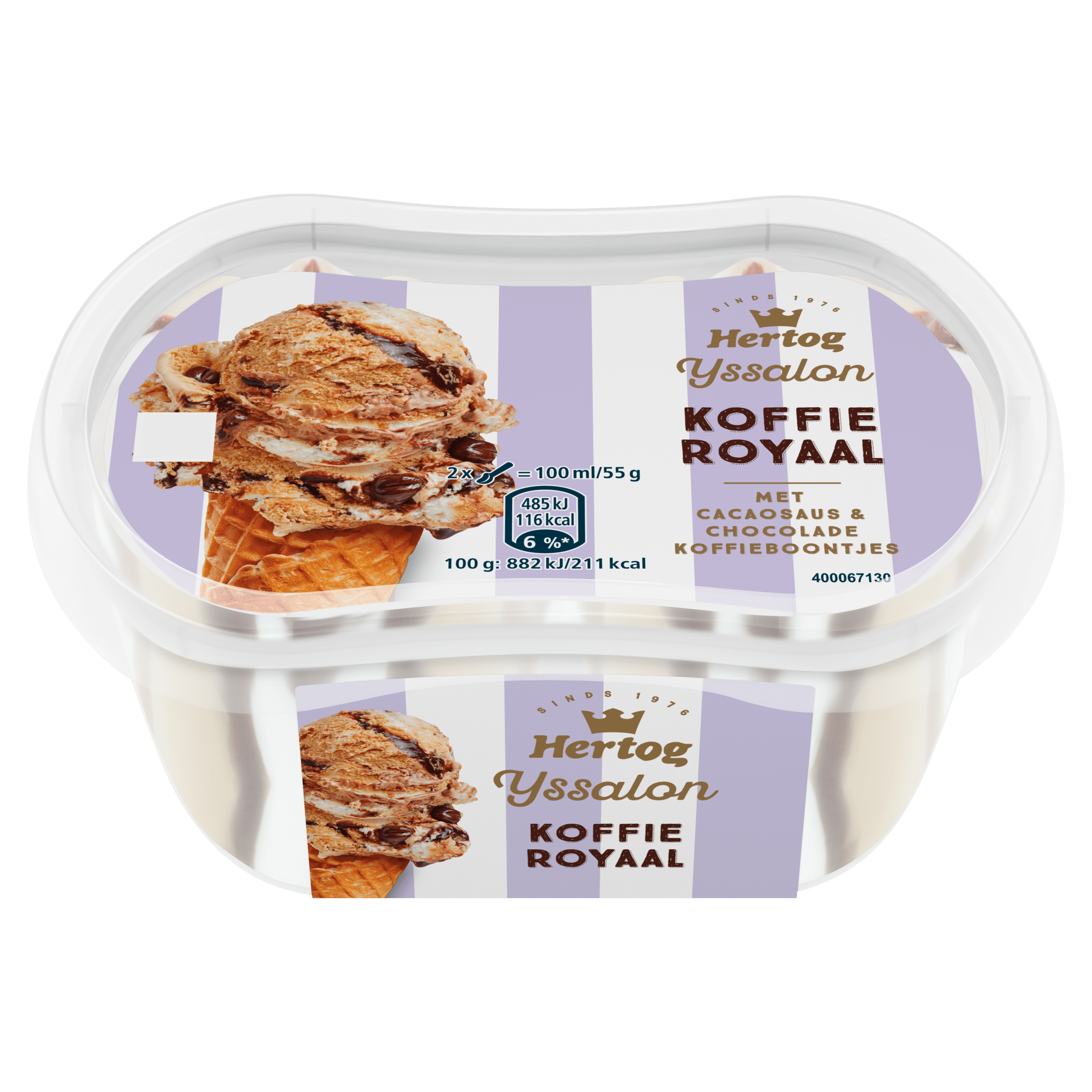 Hertog IJs koffie royaal Per Beker 200 ml