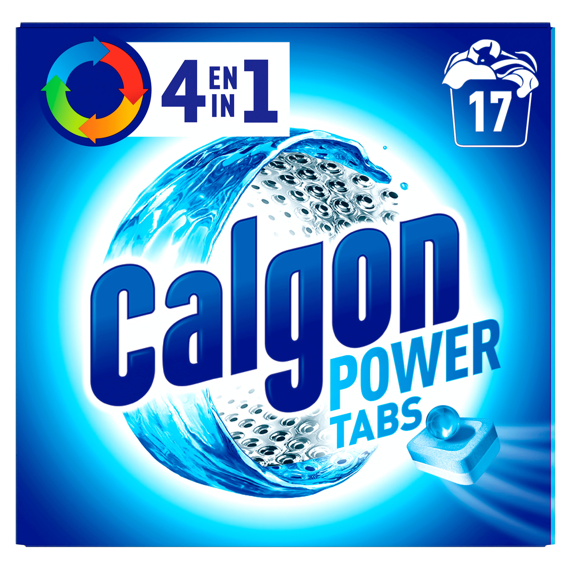 Calgon Tabs 4in1 Per Doos 17 st