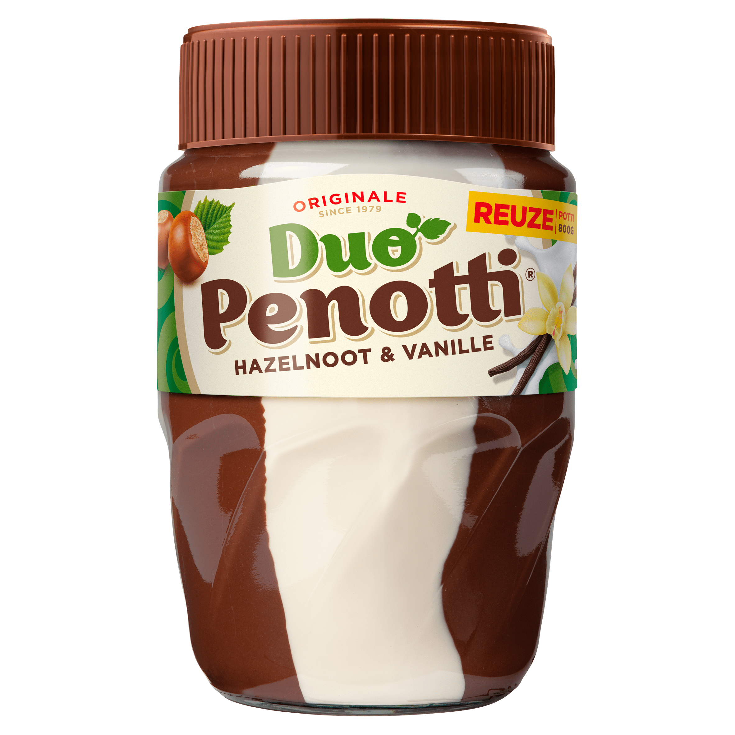 Duo penotti Hazelnoot & vanille Per Pot 800 g