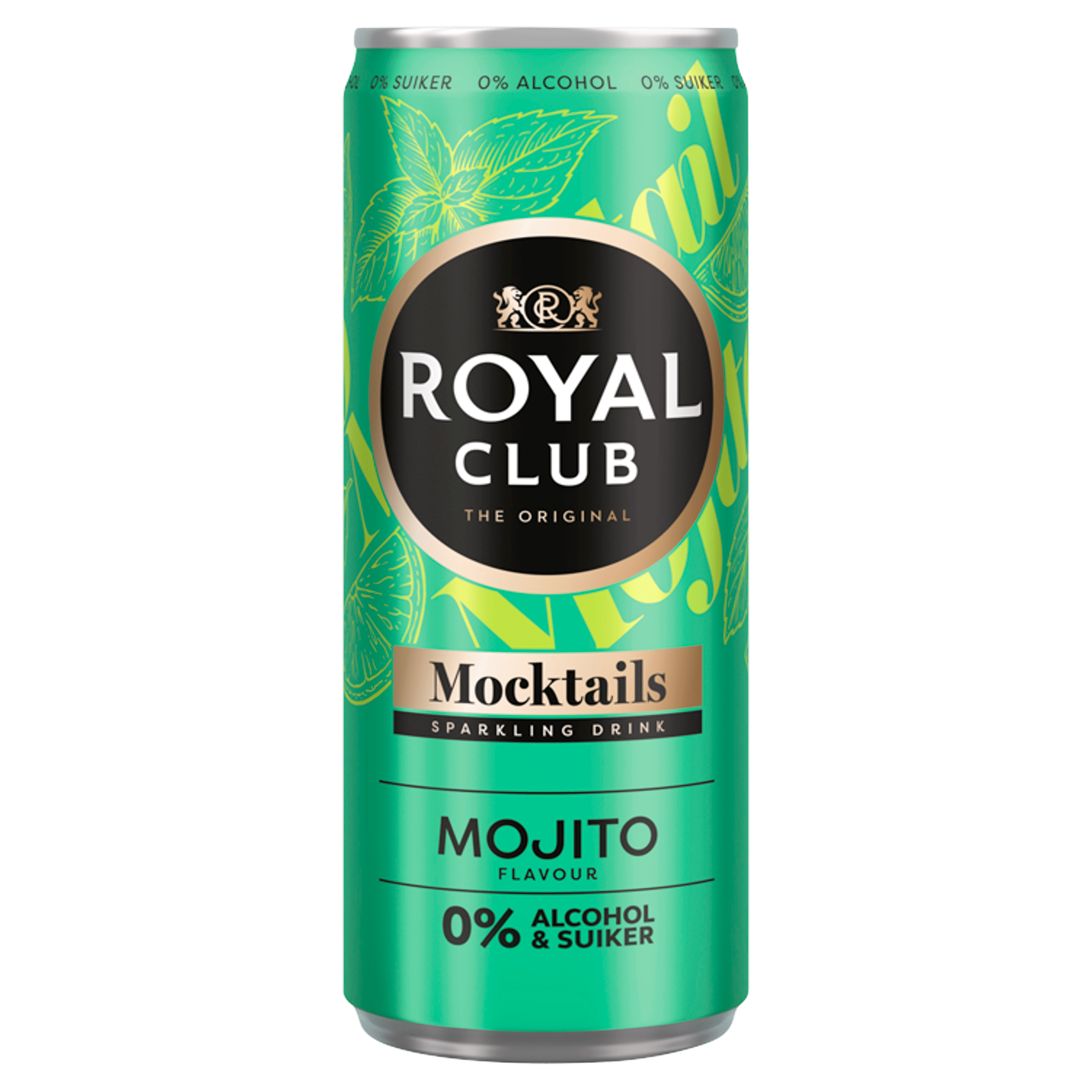Royal Club Mocktails mojito 0% Per Blik 250 ml