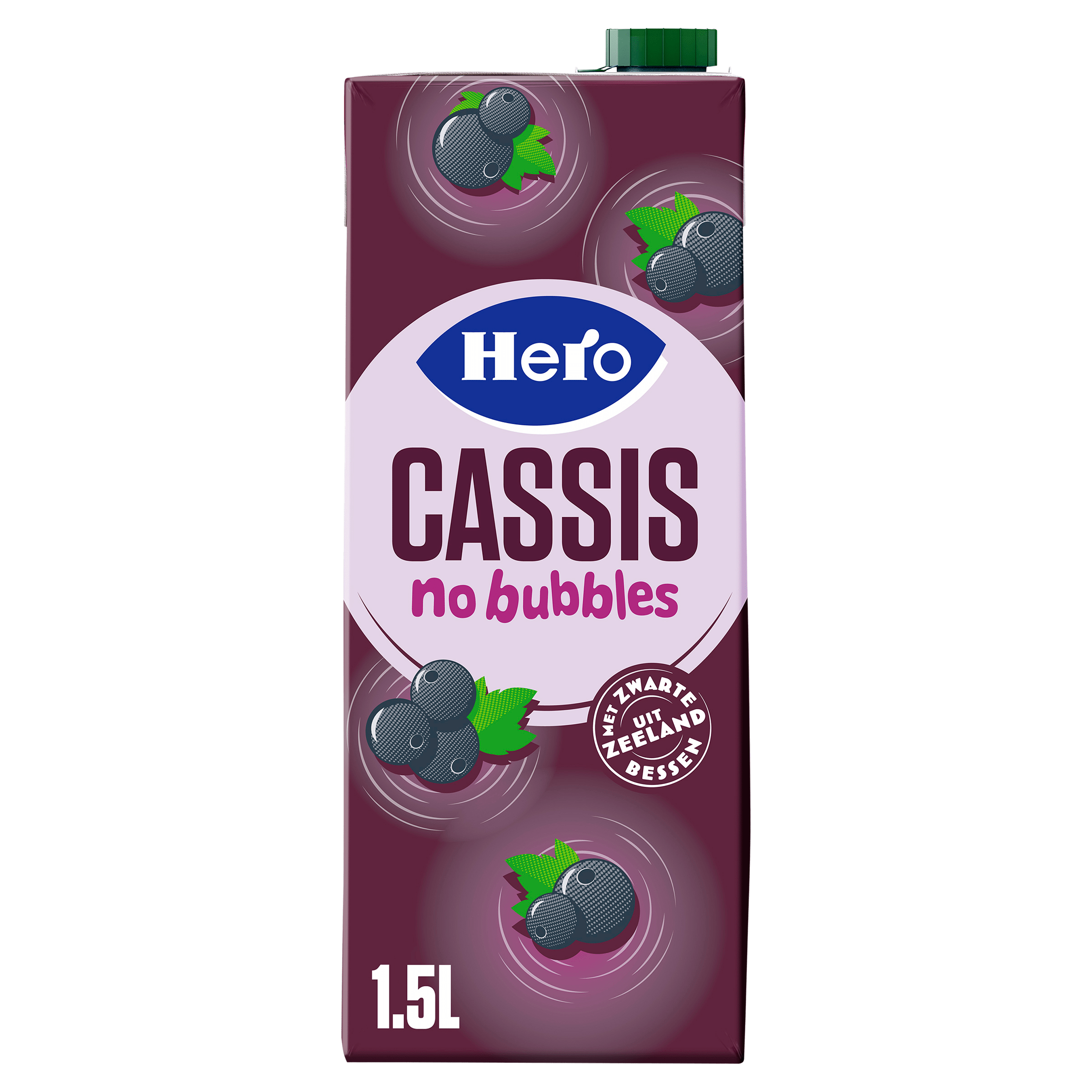 Hero Cassis no bubbles Per Pak 1500 ml