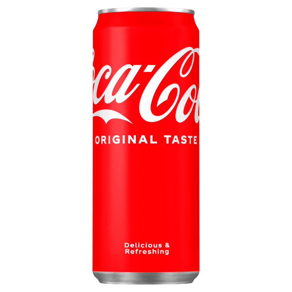 Coca-Cola Original taste Per Blik 330 ml