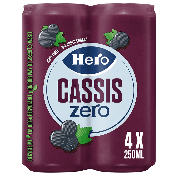 Hero Cassis zero Per Set 1000 ml