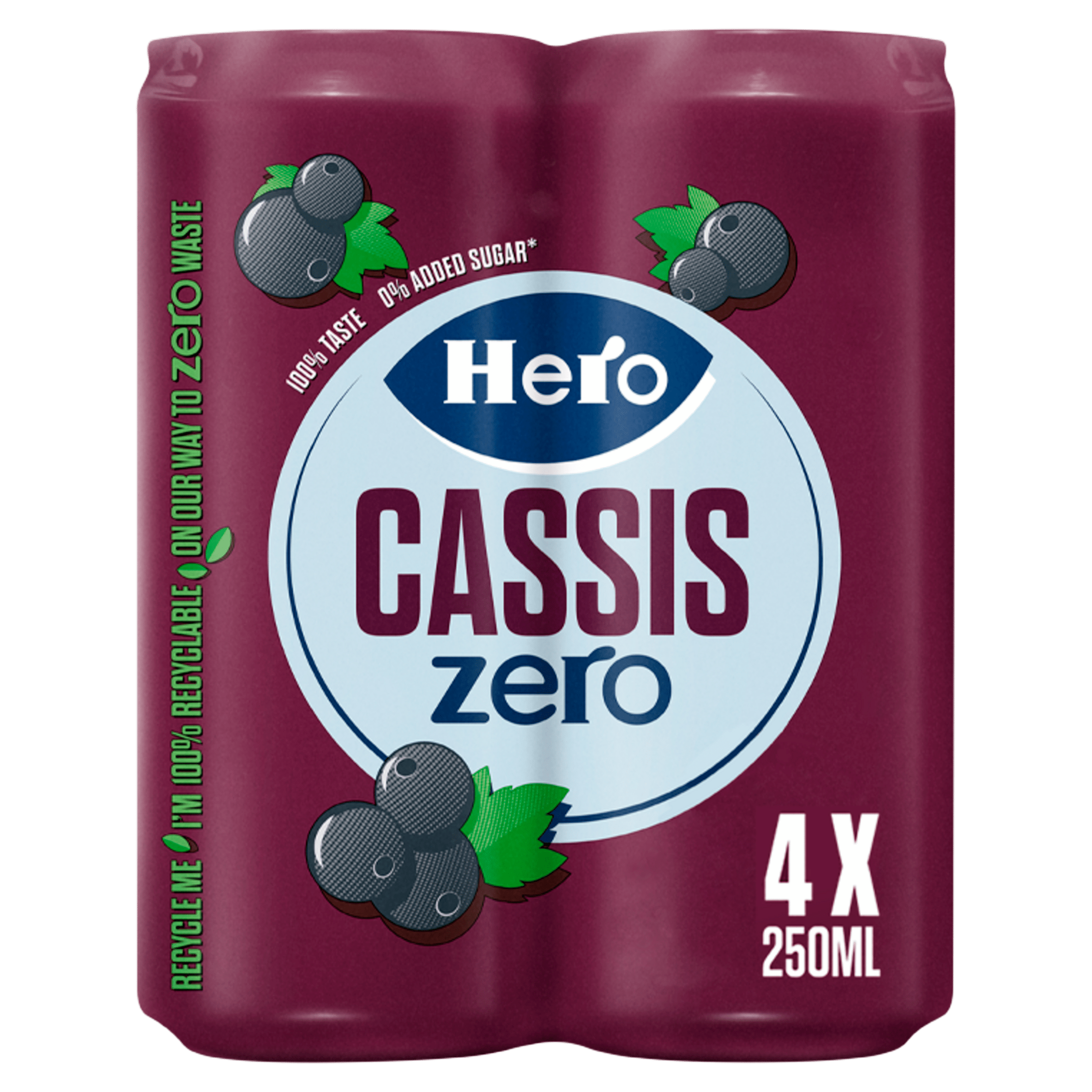 Hero Cassis zero Per Set 1000 ml