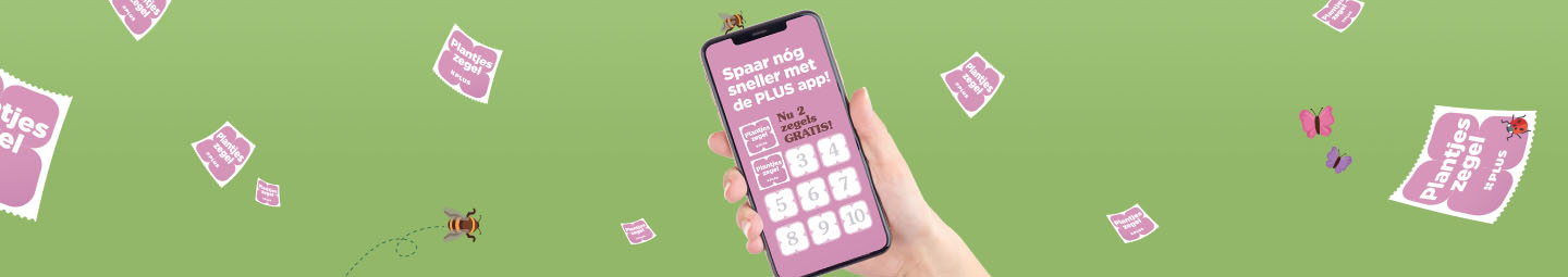 Scan en spaar met de PLUS app | PLUS