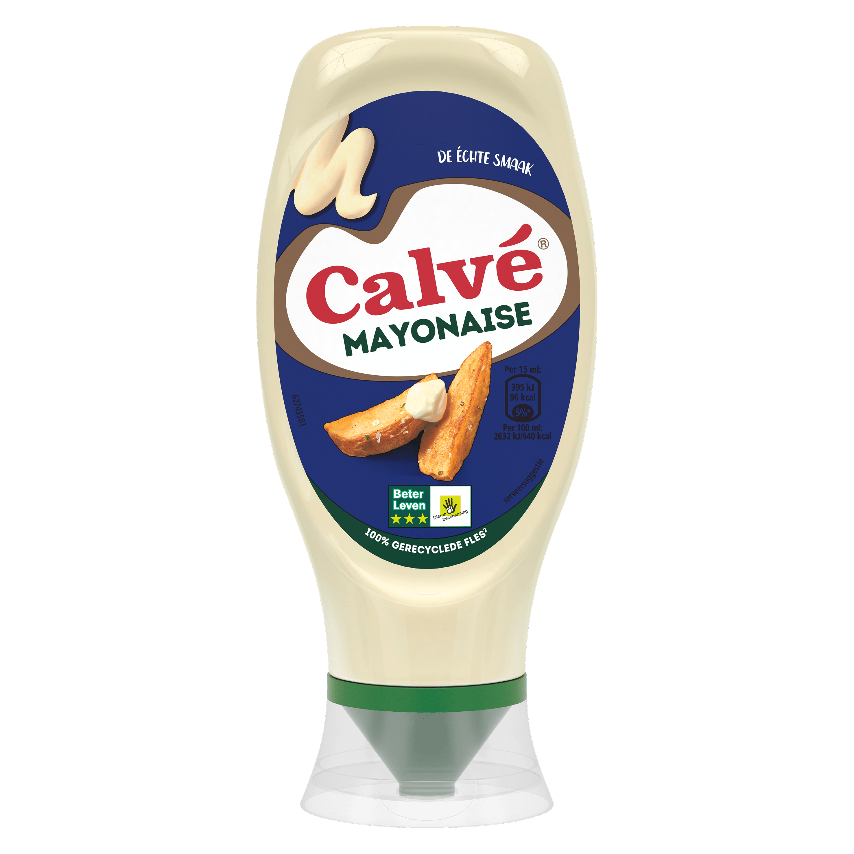 Calvé Knijpfles de echte mayonaise Per Fles 430 ml